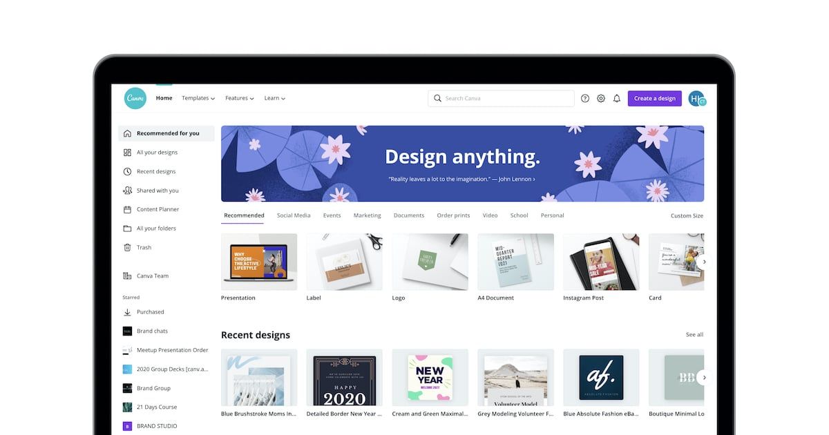  CV Canva
