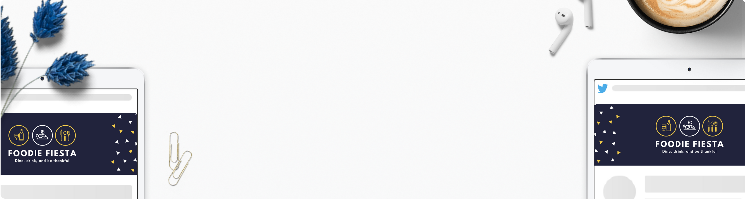 Design graphics for Twitter with Canva