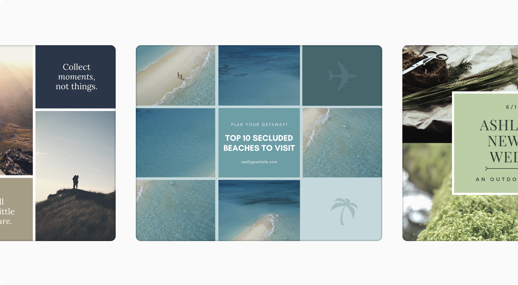 Easy to print Customizable Photo Collages With Canva