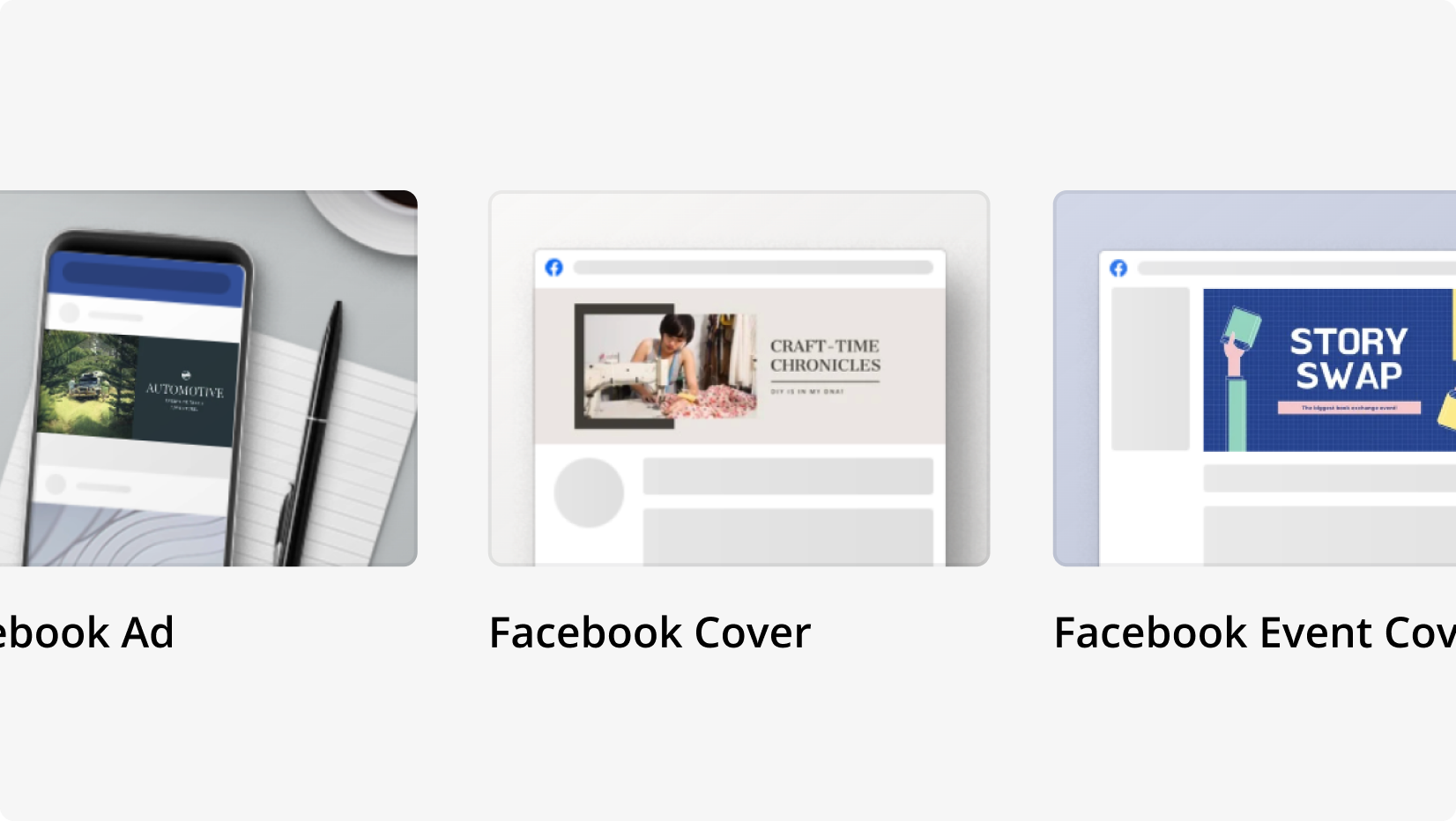 Design graphics for Facebook with Canva