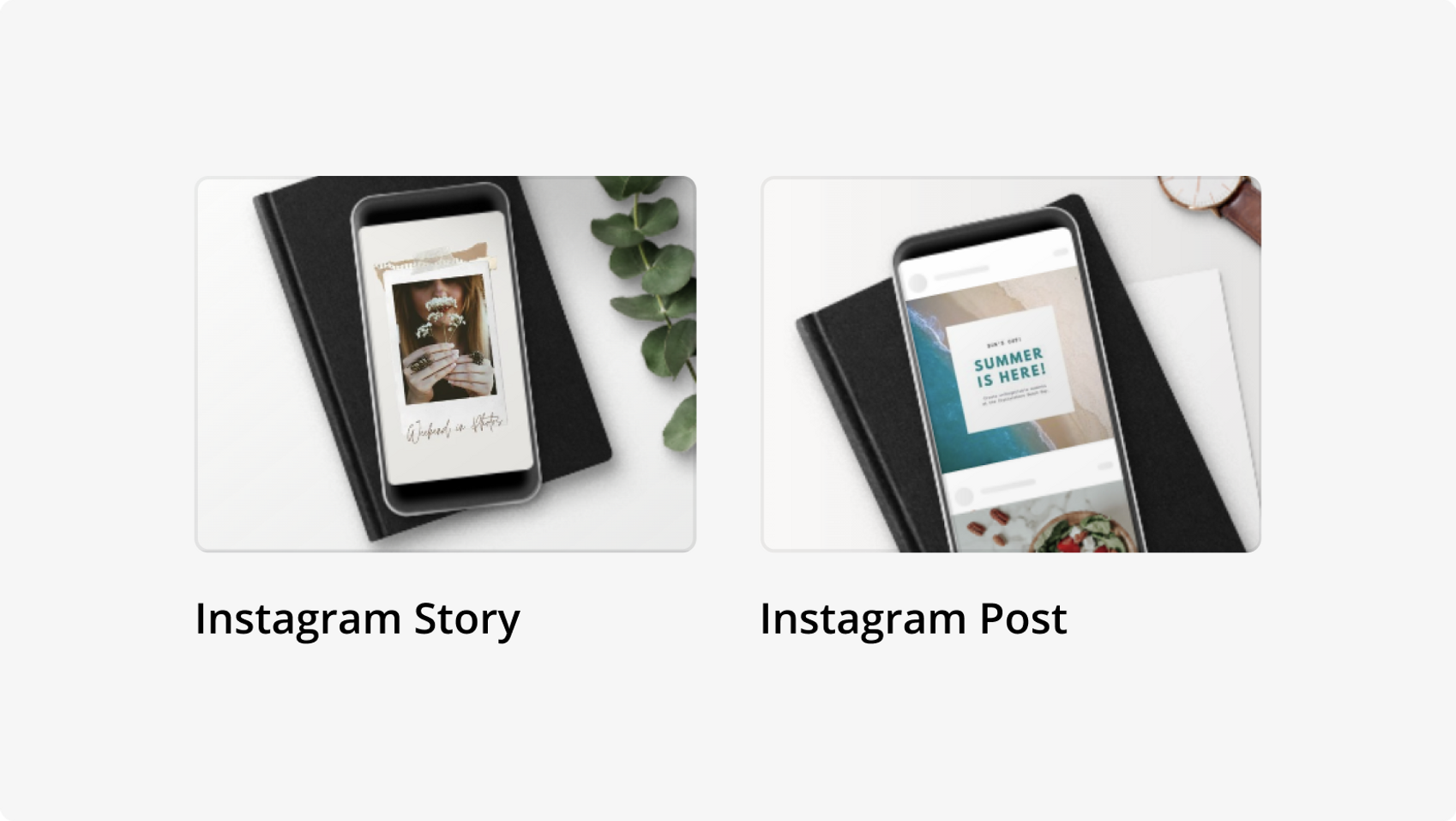 Design graphics and stories for Instagram with Canva