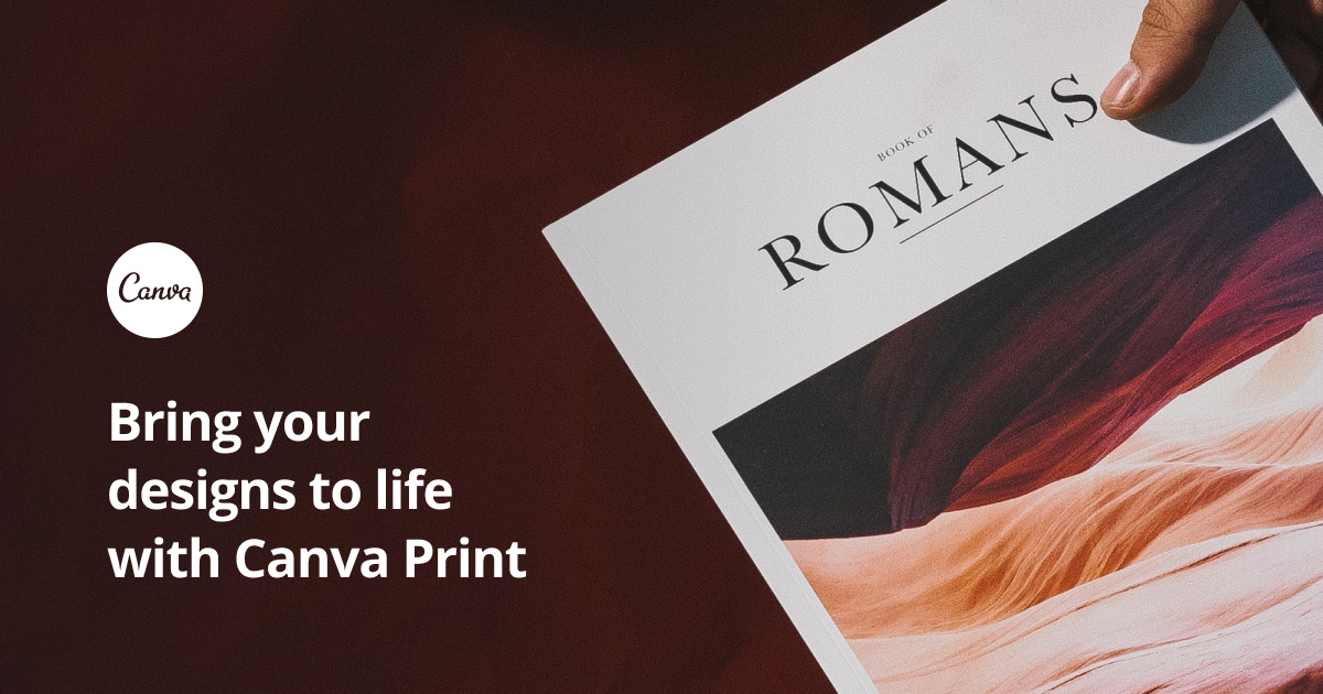 Create and Print Beautiful Designs on Canva