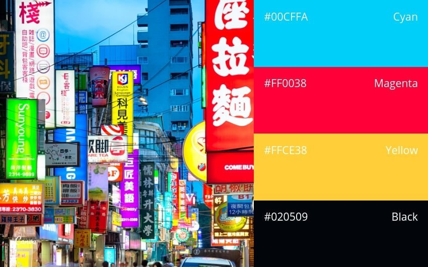 100 combinaisons de couleurs inspirantes (+ générateur de palettes de ...