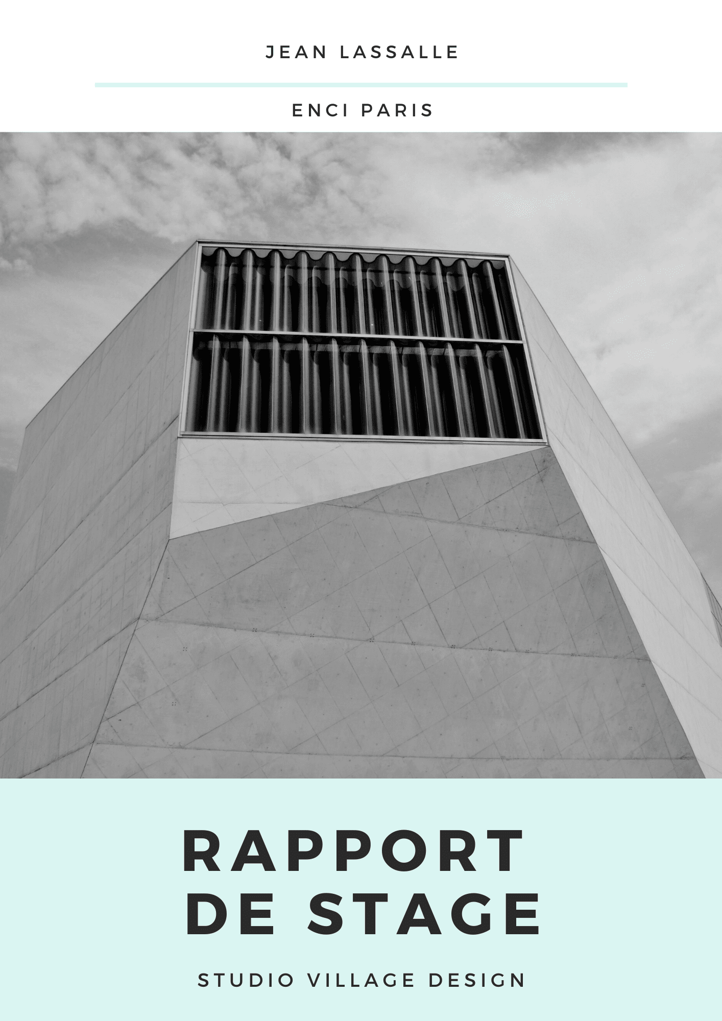 Rapport de stage : 10 modèles gratuits et efficaces ! | Canva