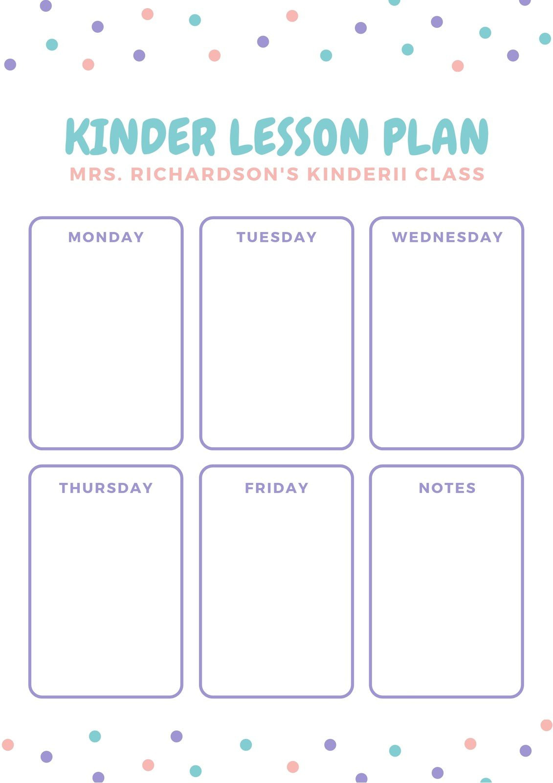 Free Art Lesson Plan Maker: Design a Custom Plan in Canva