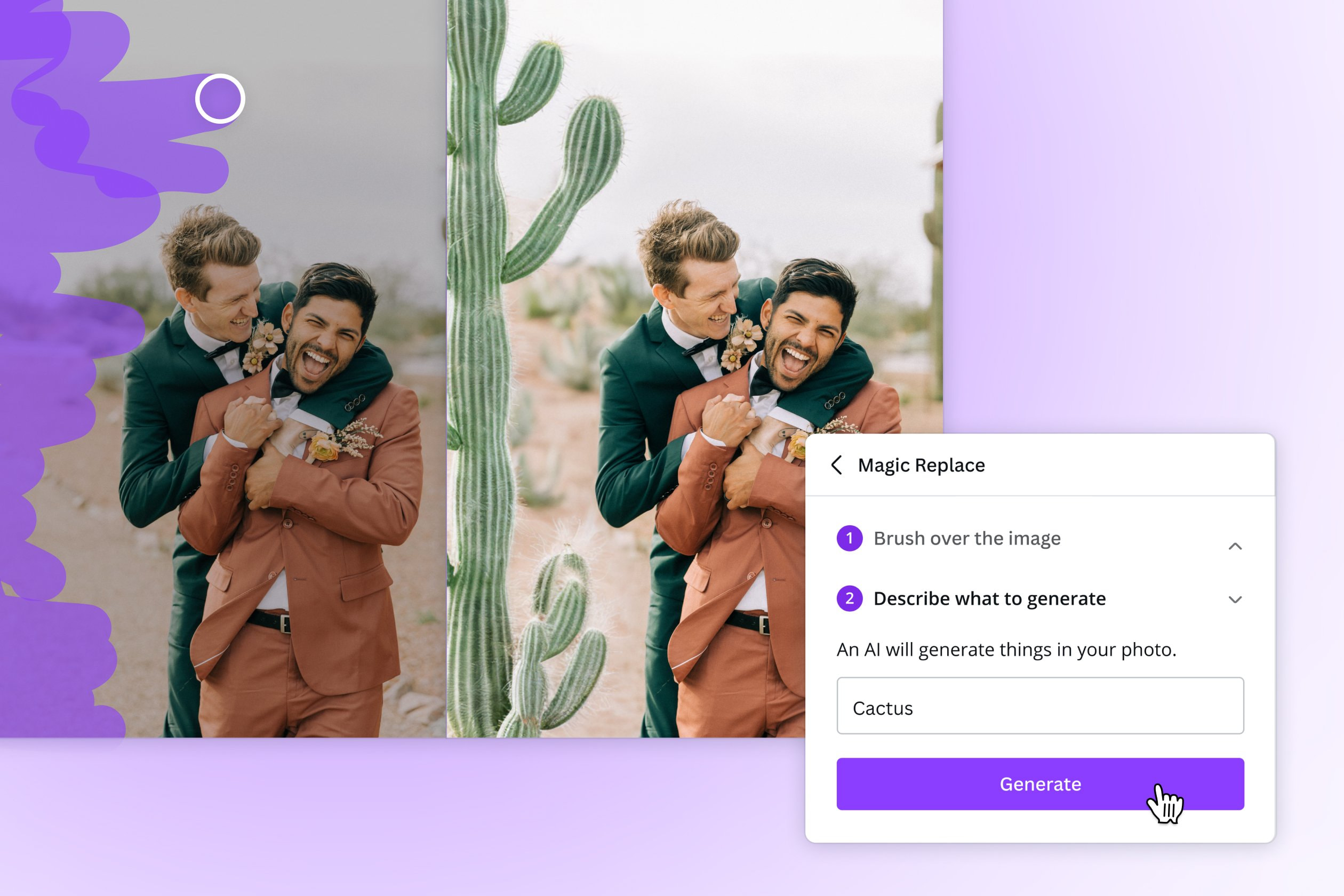 Retouche photo par IA instantanée et gratuite en ligne | Canva