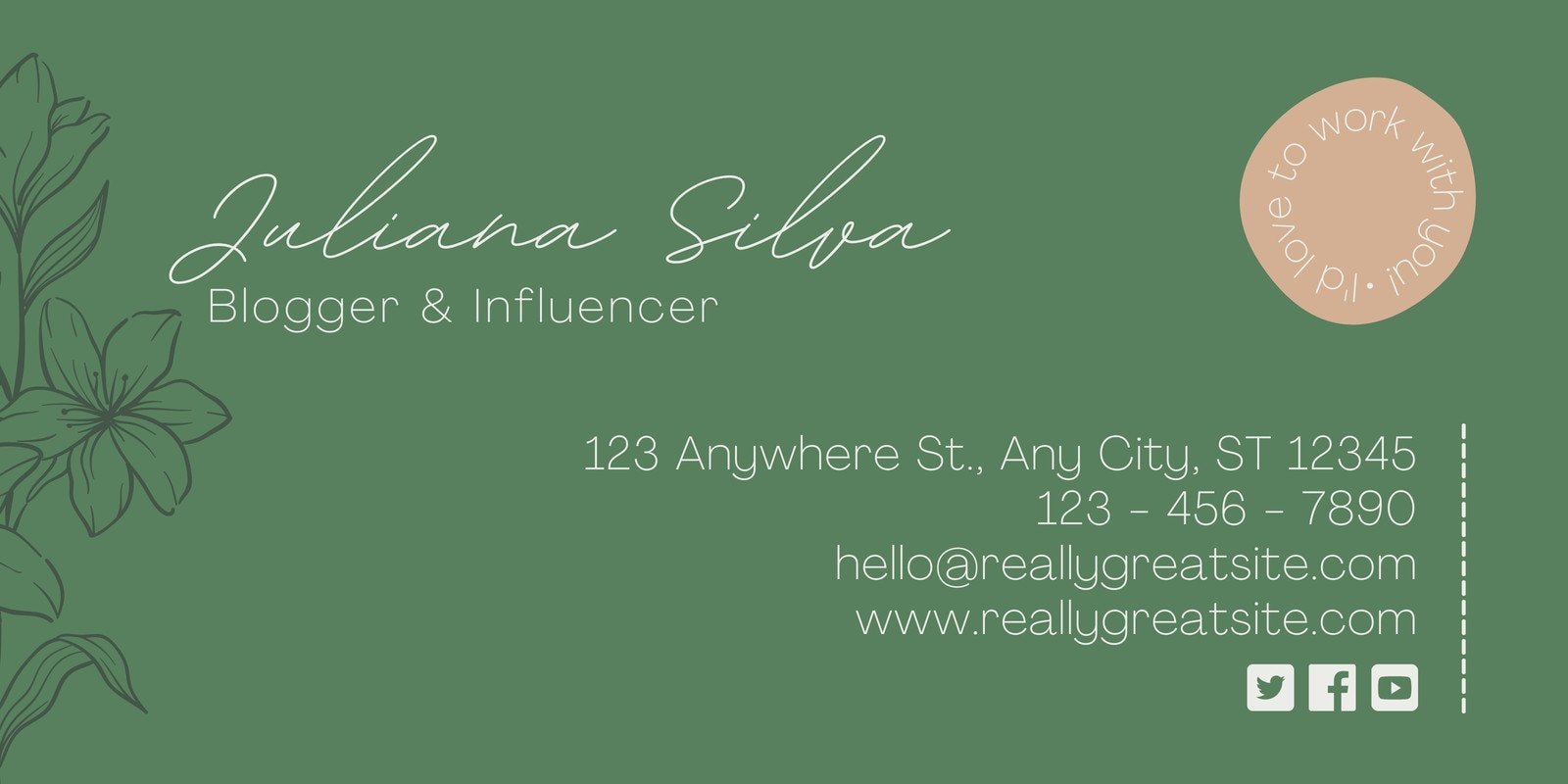 Free Email Signature Generator: Create Email Signatures | Canva