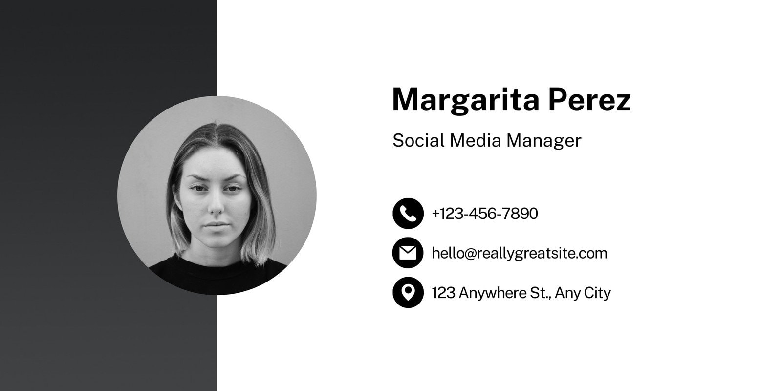 Free Email Signature Generator: Create Email Signatures | Canva