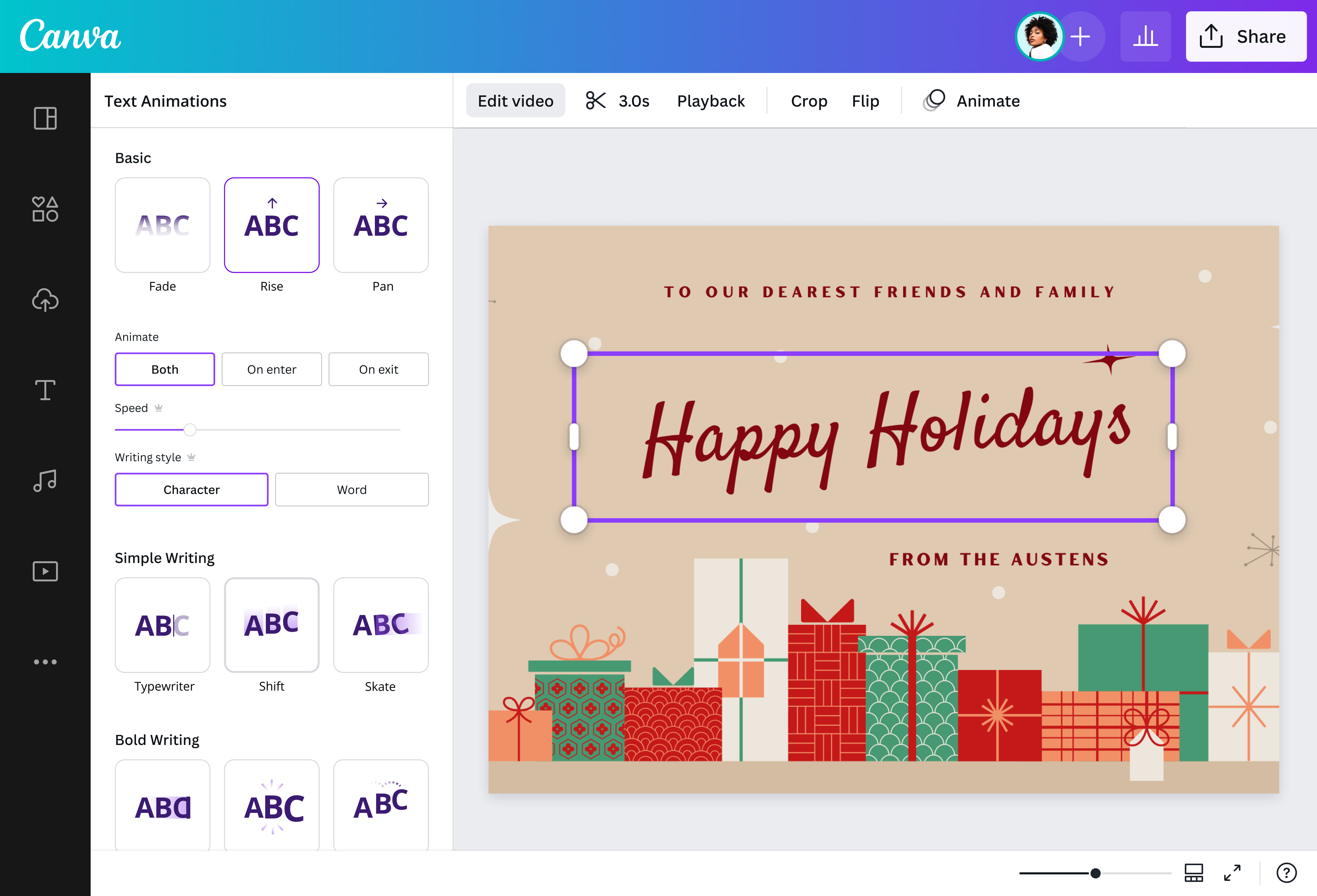 Free Online Christmas Video Maker | Canva