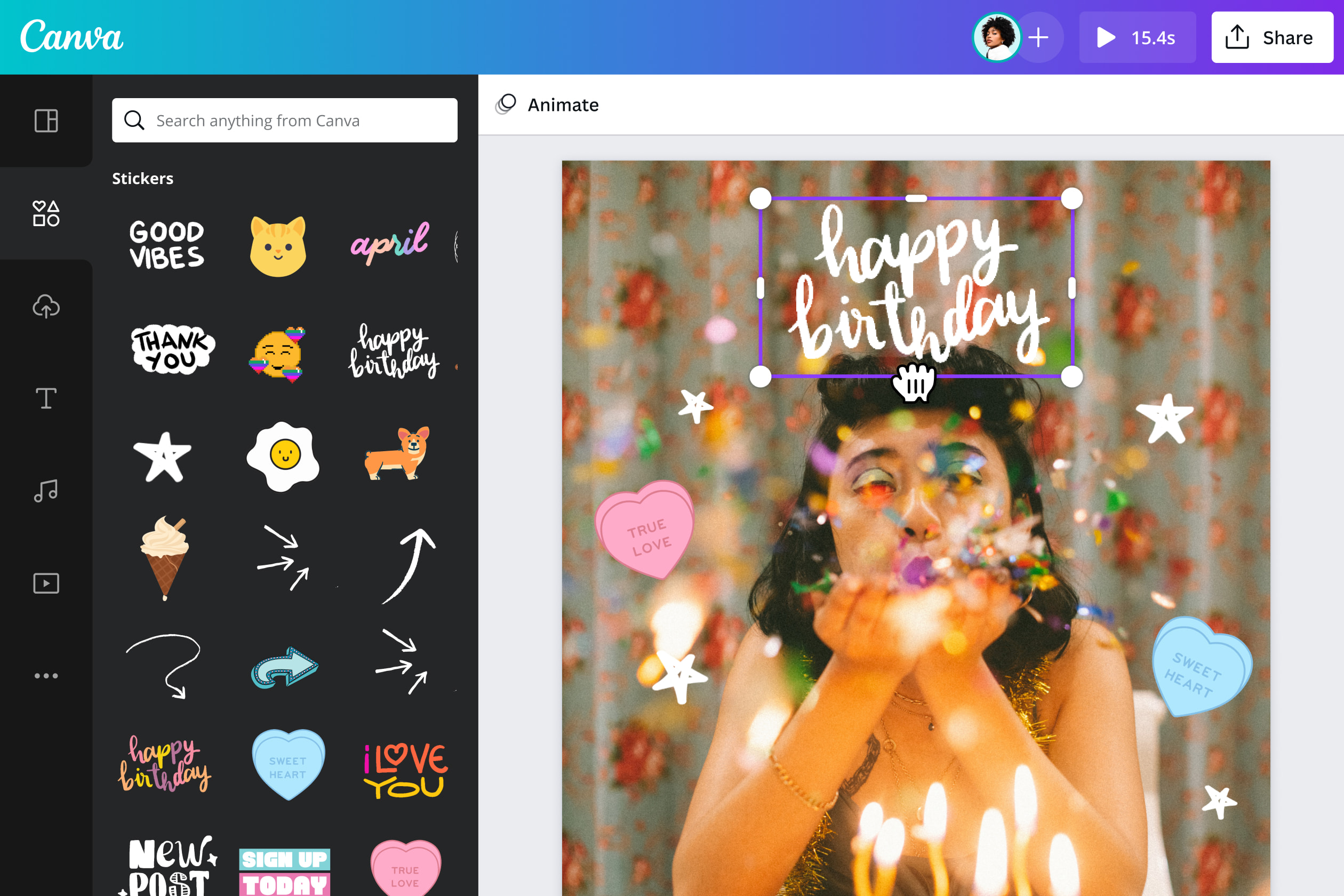 Foto Animasi Editor: Animasikan Foto Secara Online | Canva