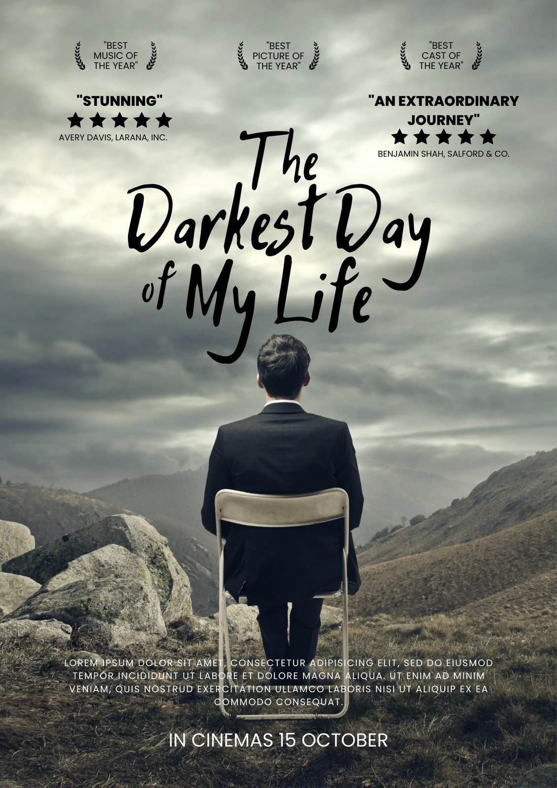 Crea locandine film online gratis | Canva