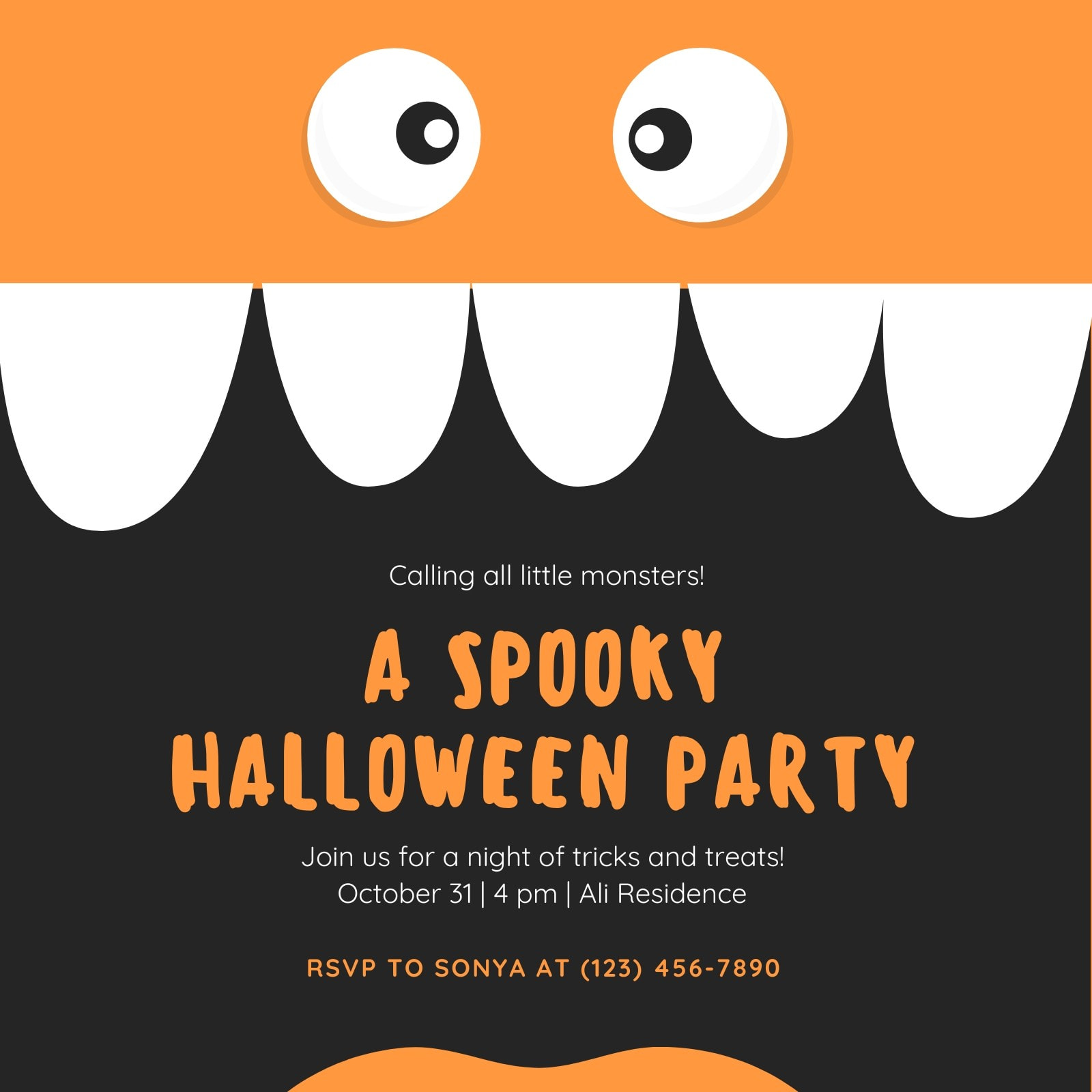 Design Your Own Halloween Party Invitations