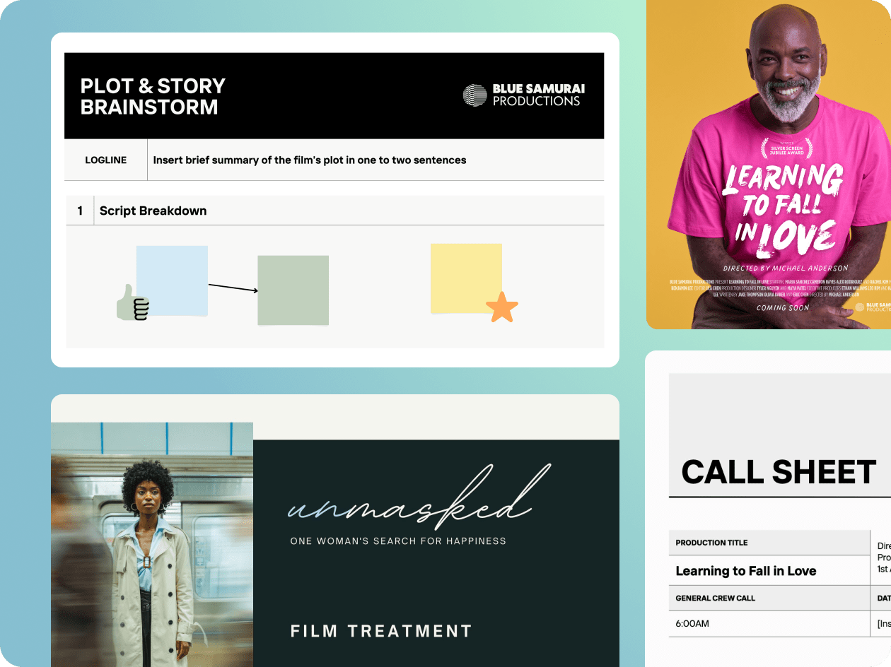 Free, customizable TV & film templates | Canva