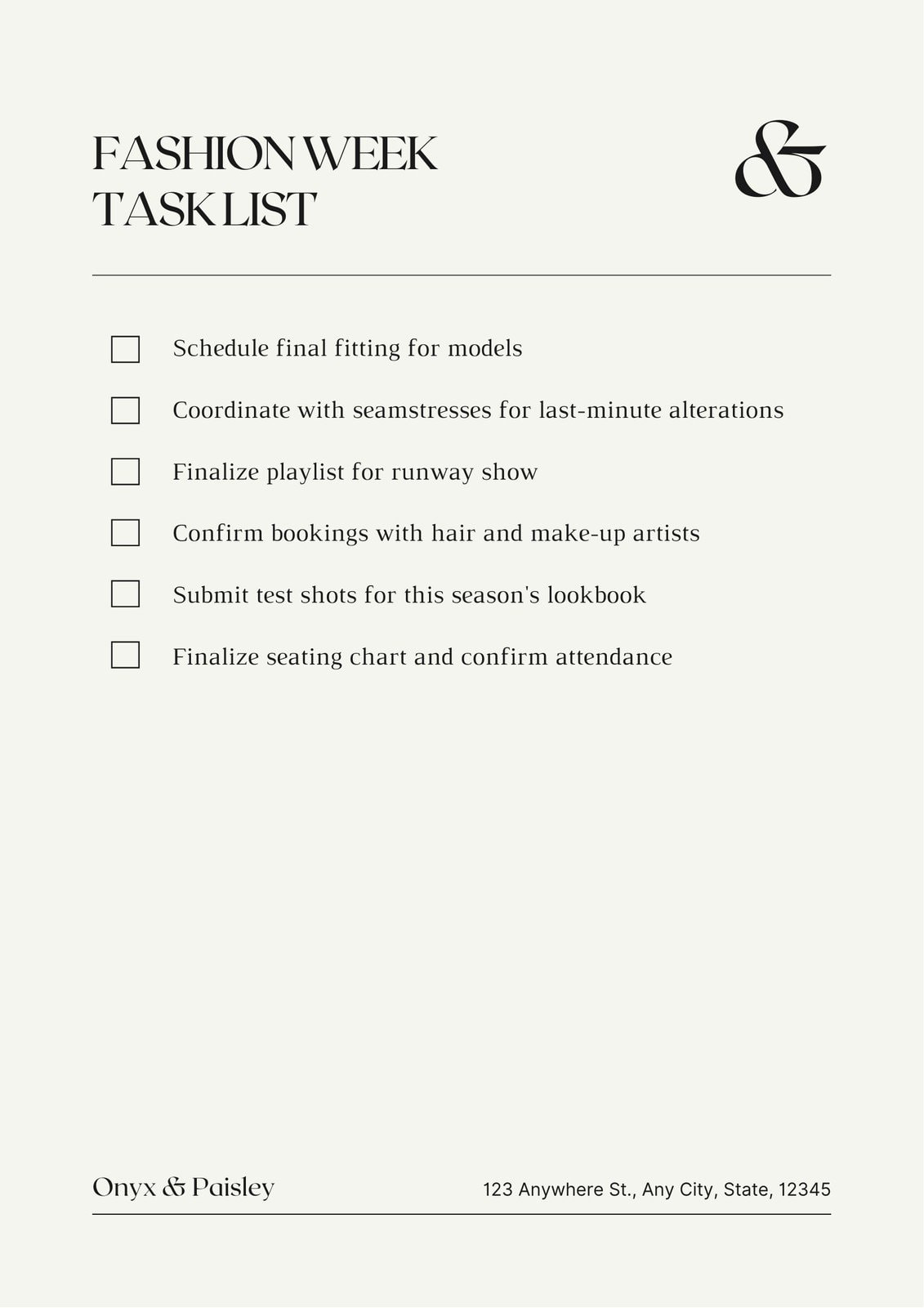 Free Checklist Maker - Create Checklists Online | Canva