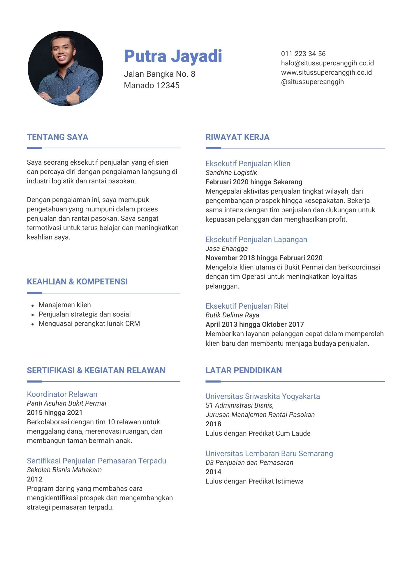 Cara Membuat Daftar Riwayat Hidup yang Menarik di Canva