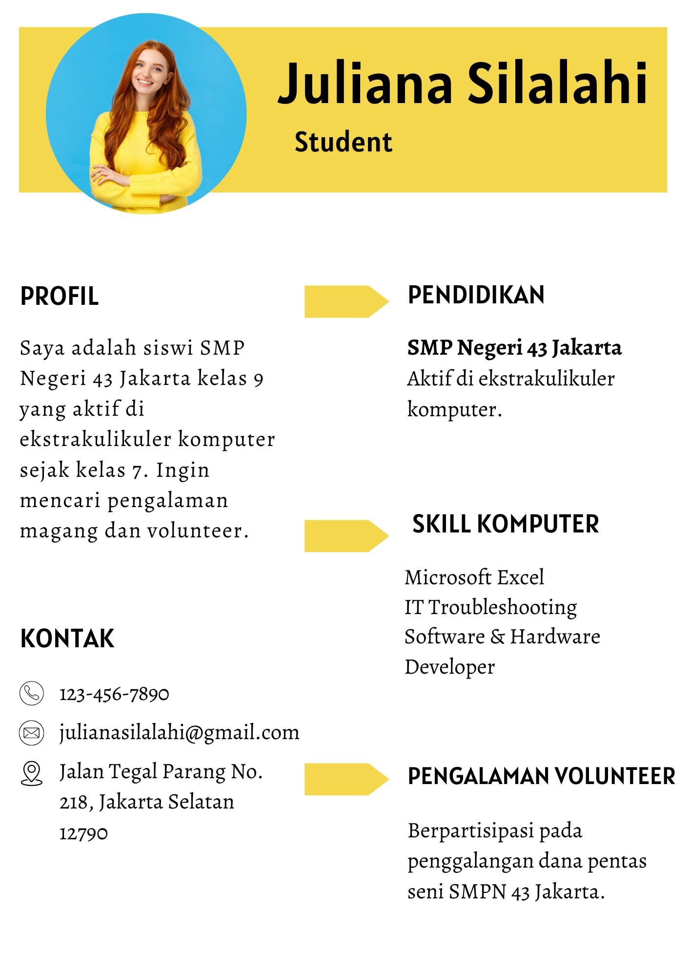 Cara Membuat Daftar Riwayat Hidup yang Menarik di Canva