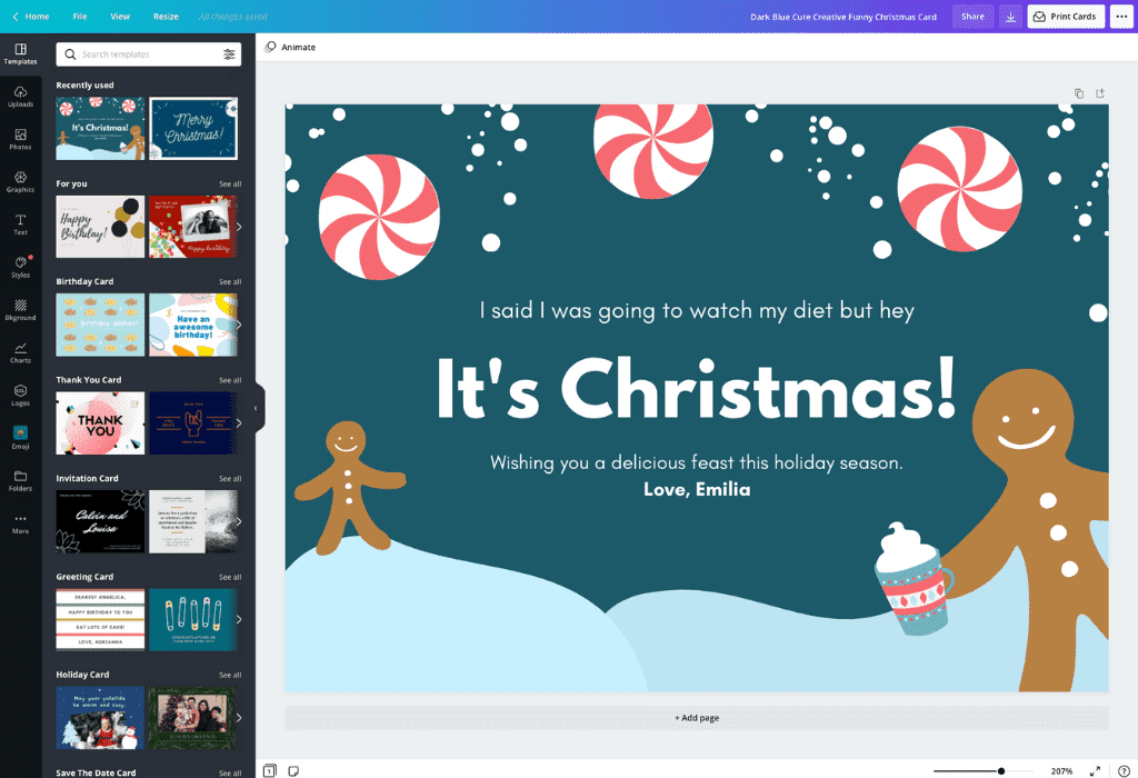 Free Online Greeting Card Maker Design Create Cards Canva