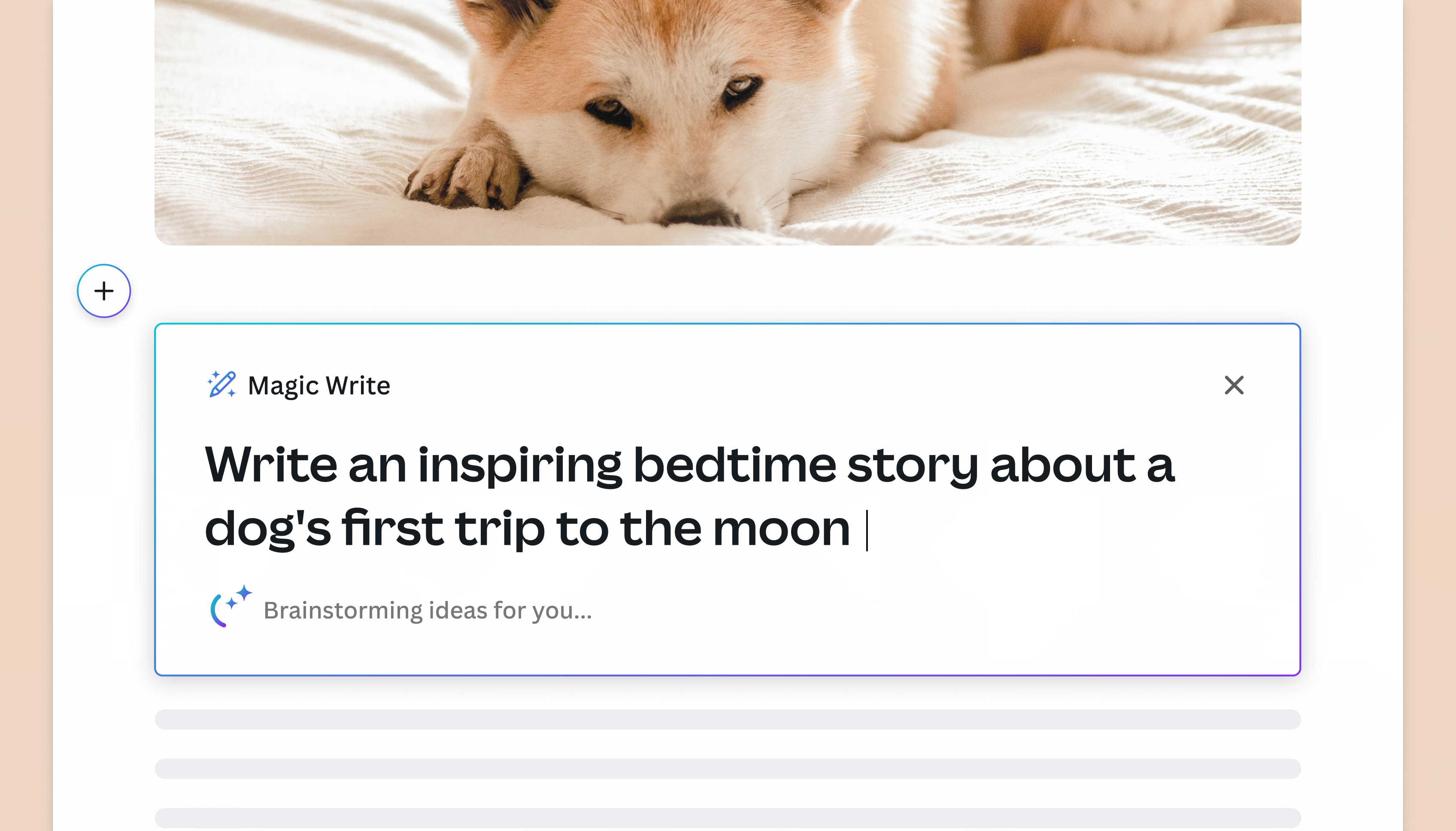AI Story Generator Plot Generator Canva