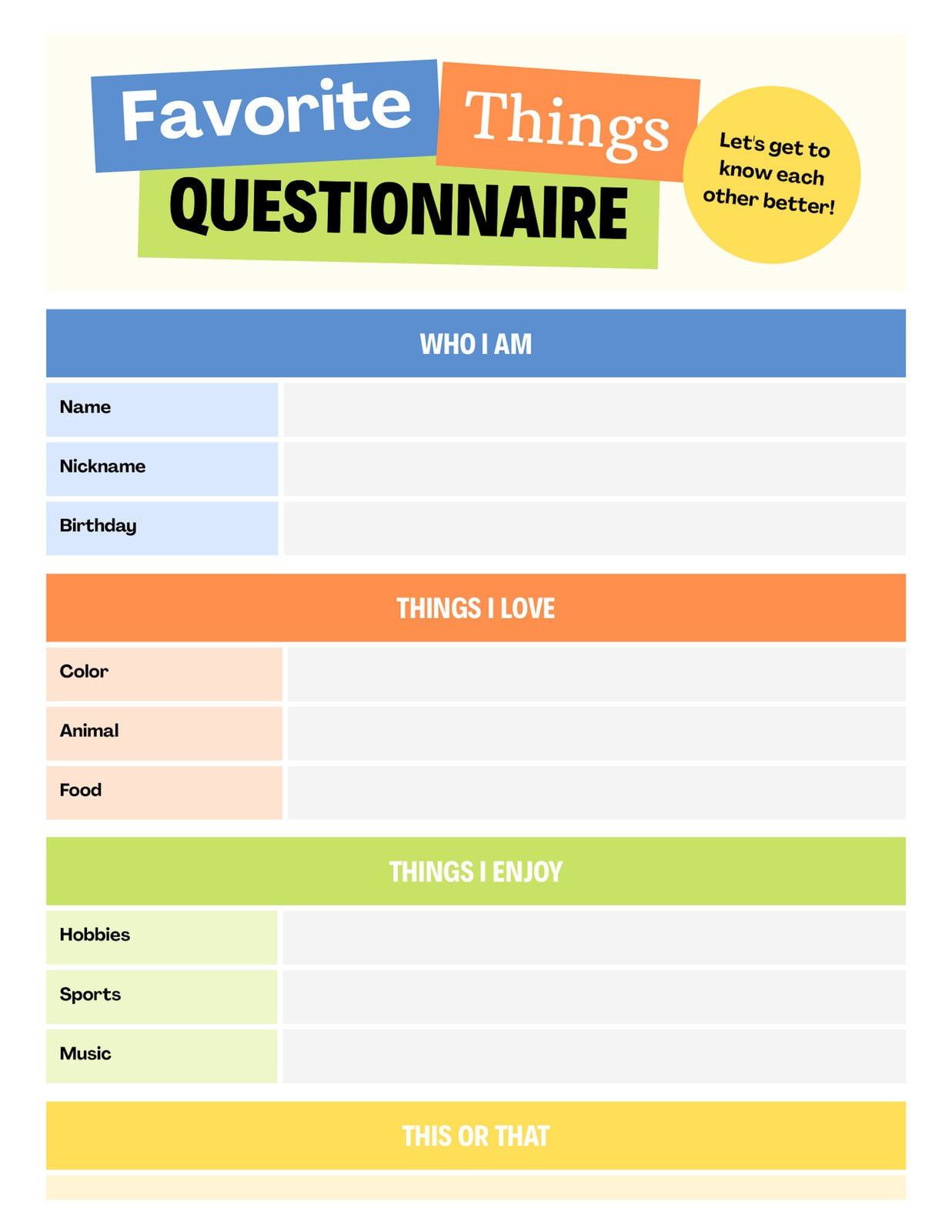 Strumento gratuito per creare questionari online - Crea un questionario ...