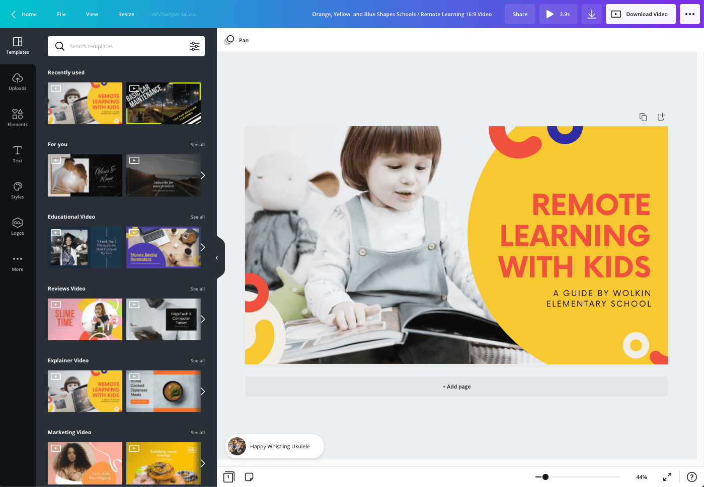 Erstelle kostenlos online tolle Erklärvideos | Canva