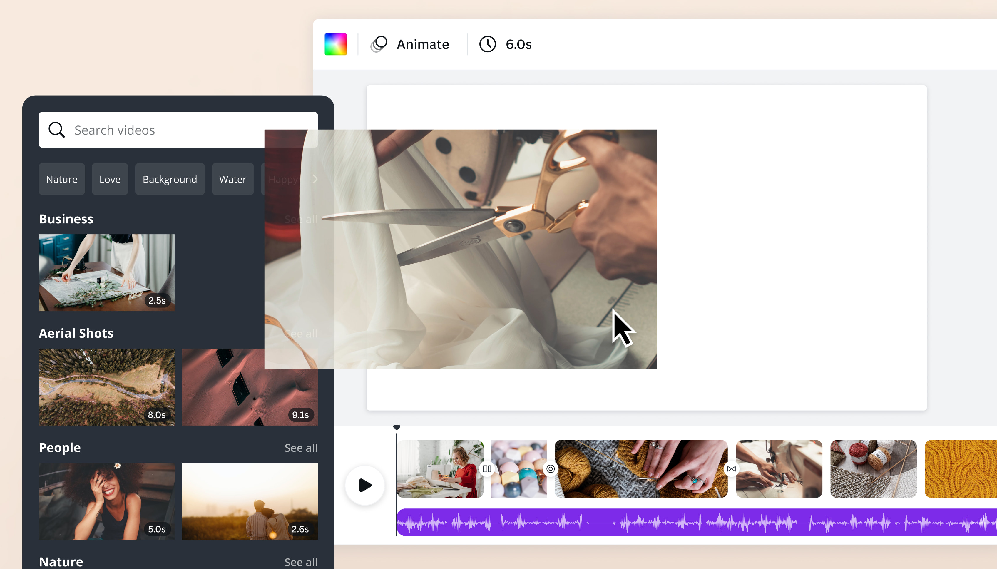 Creador gratuito de videos empresariales en línea | Canva