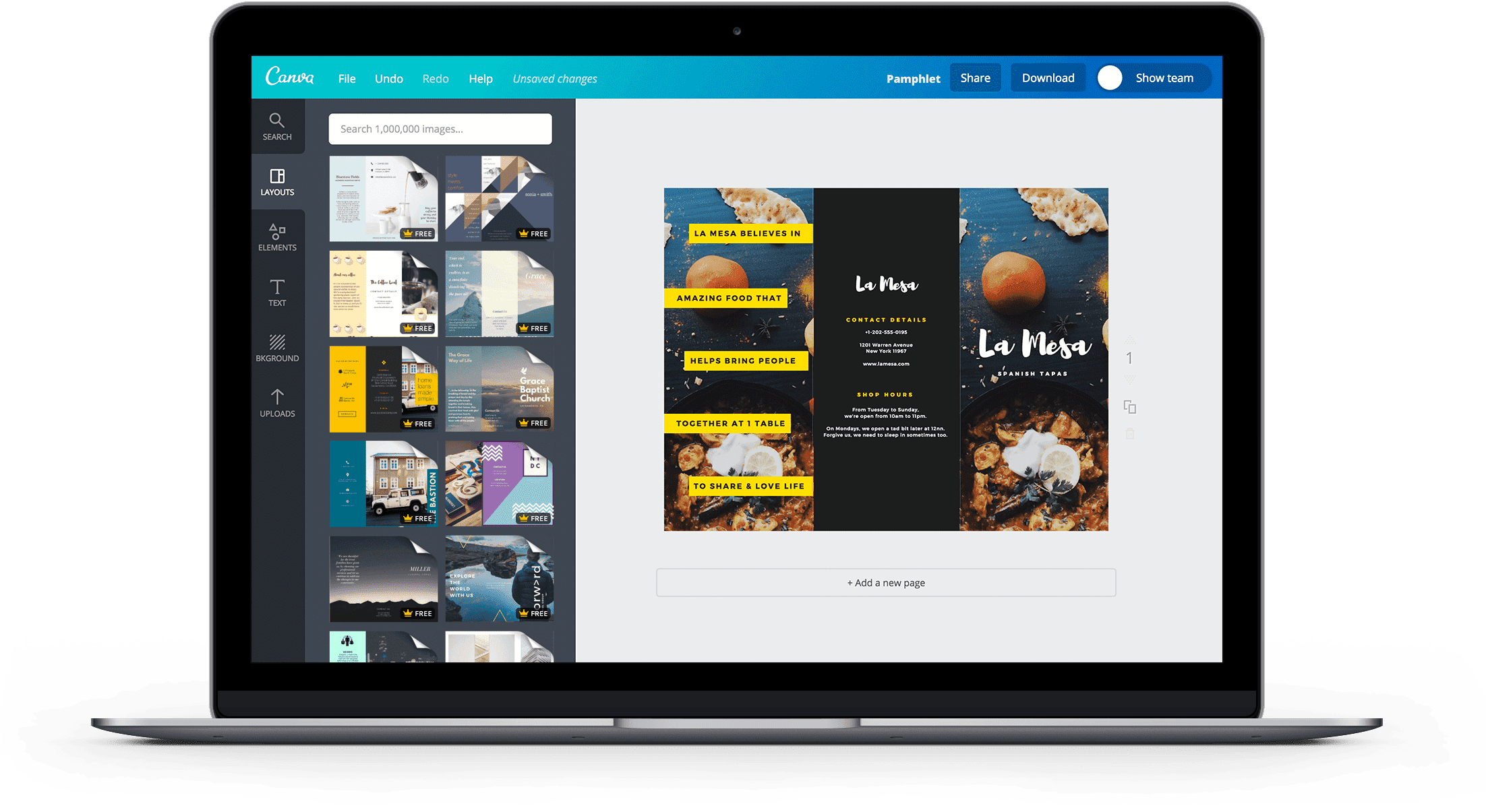 Faire un tract gratuit - facile & en ligne | Canva