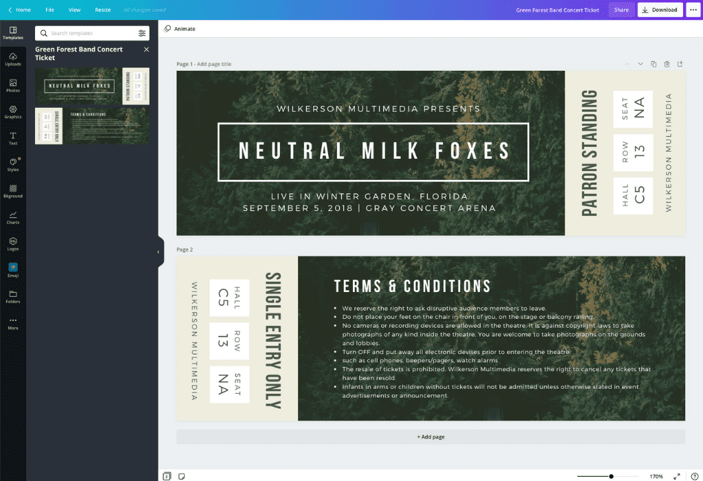 Lav dine billetter her! – Canva
