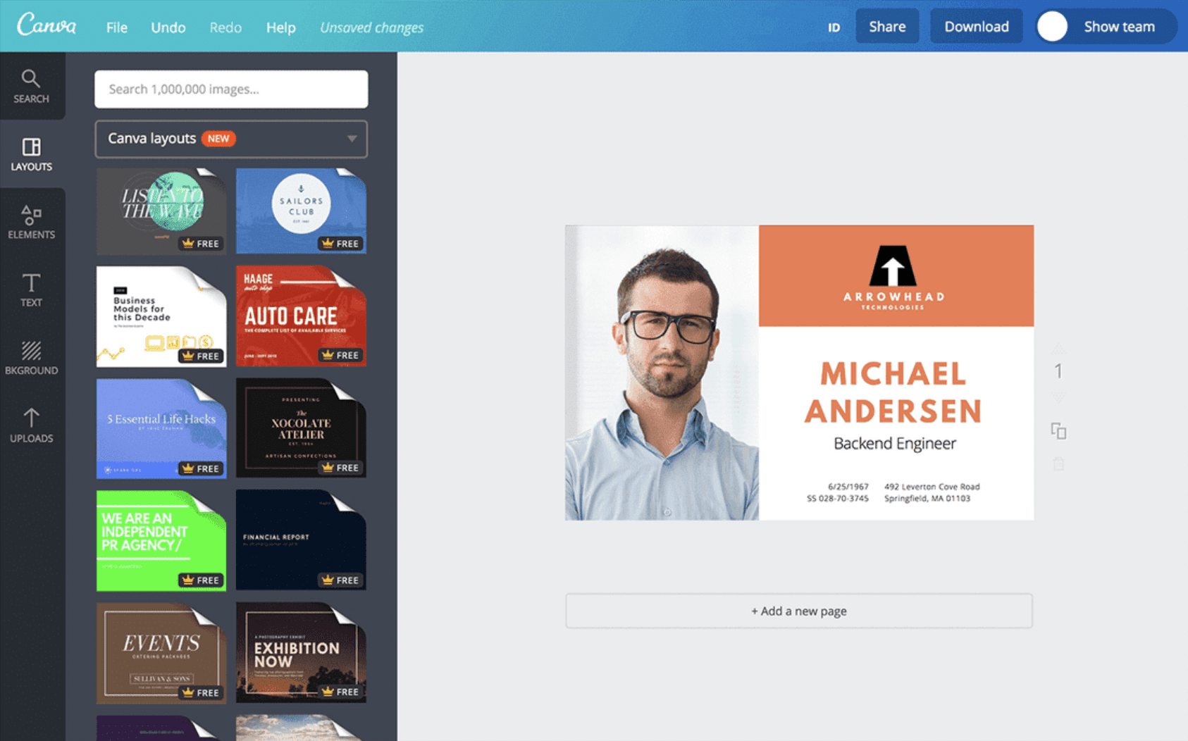 Creá credenciales de identificación para eventos gratis | Canva