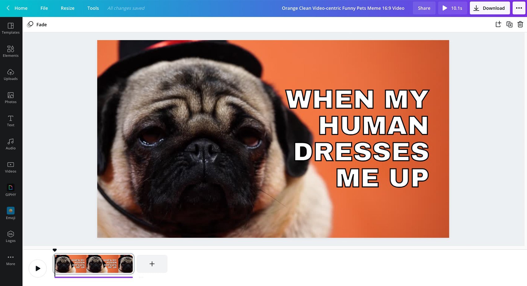 Meme video maken online en helemaal gratis | Canva