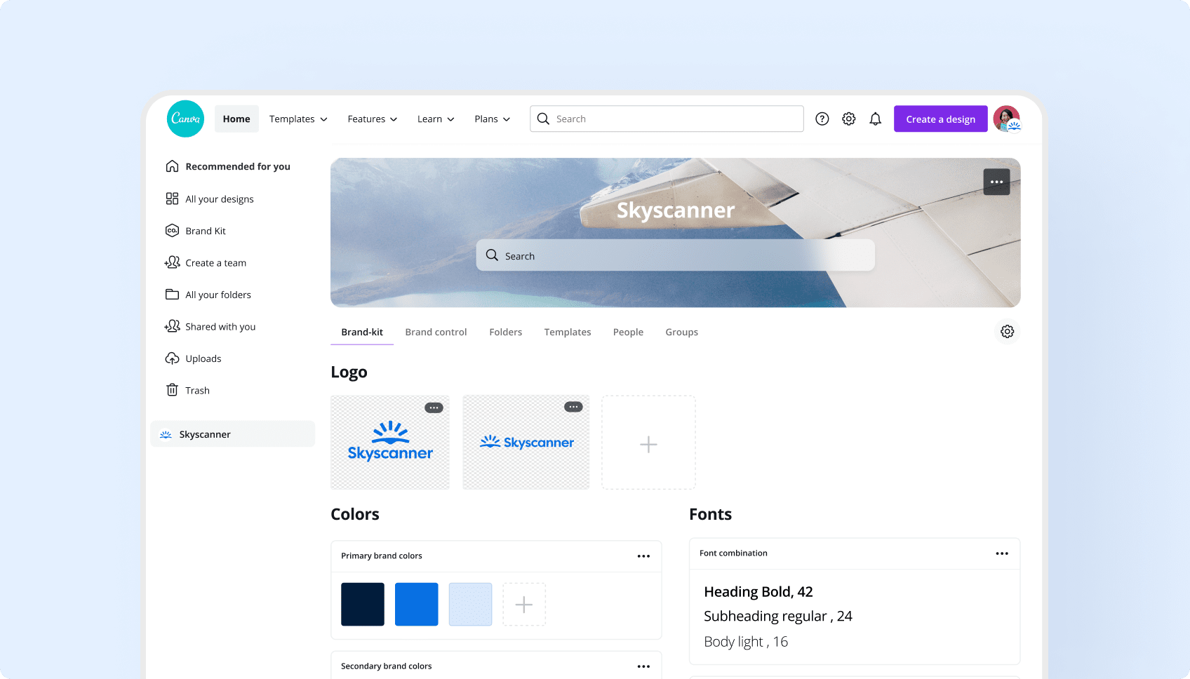 How Canva Teams empowered Skyscanner to successfully rebrand