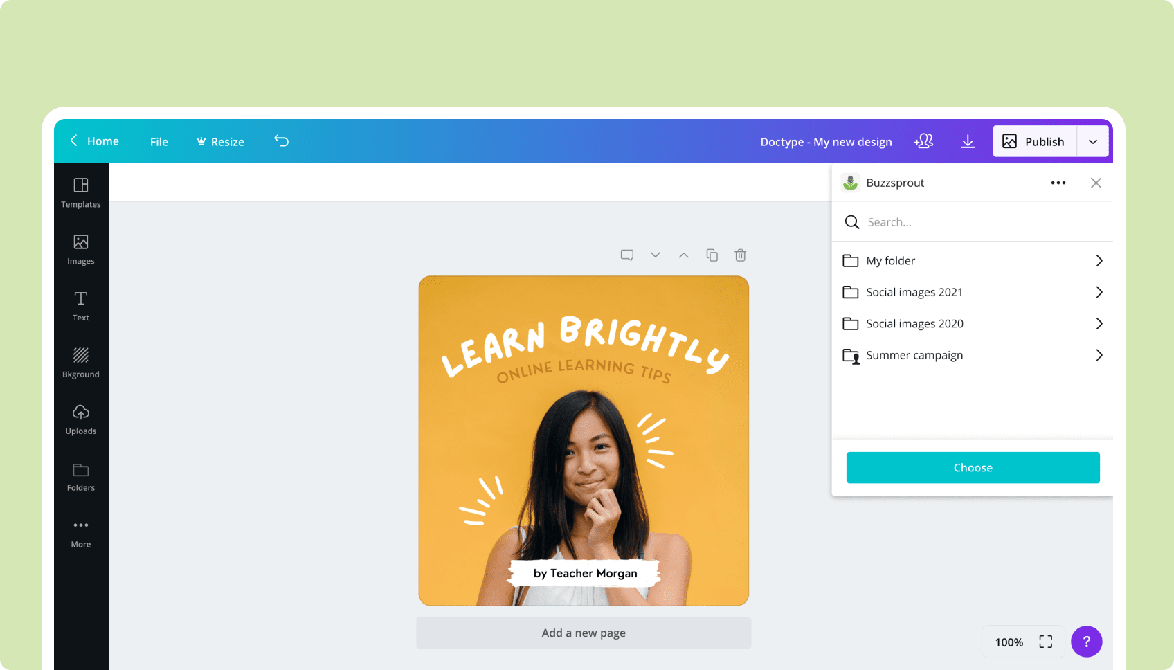 How a podcasting platform uses Canva for Teams