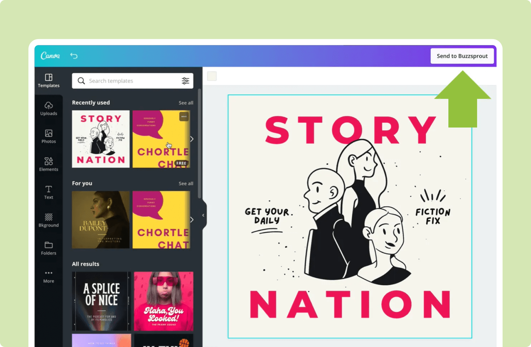 How a podcasting platform uses Canva for Teams