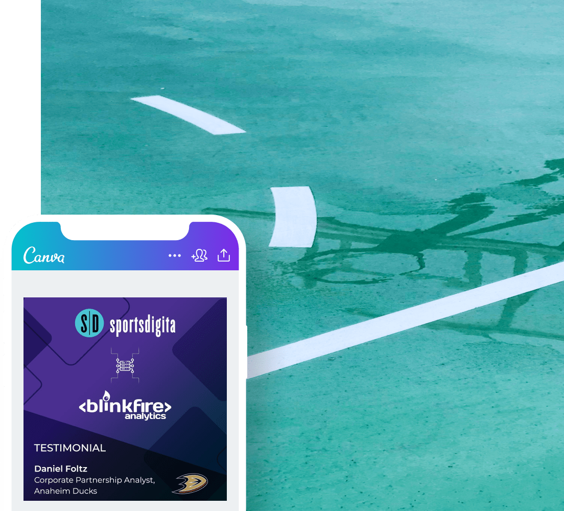 How a sports technology firm uses Canva for Teams