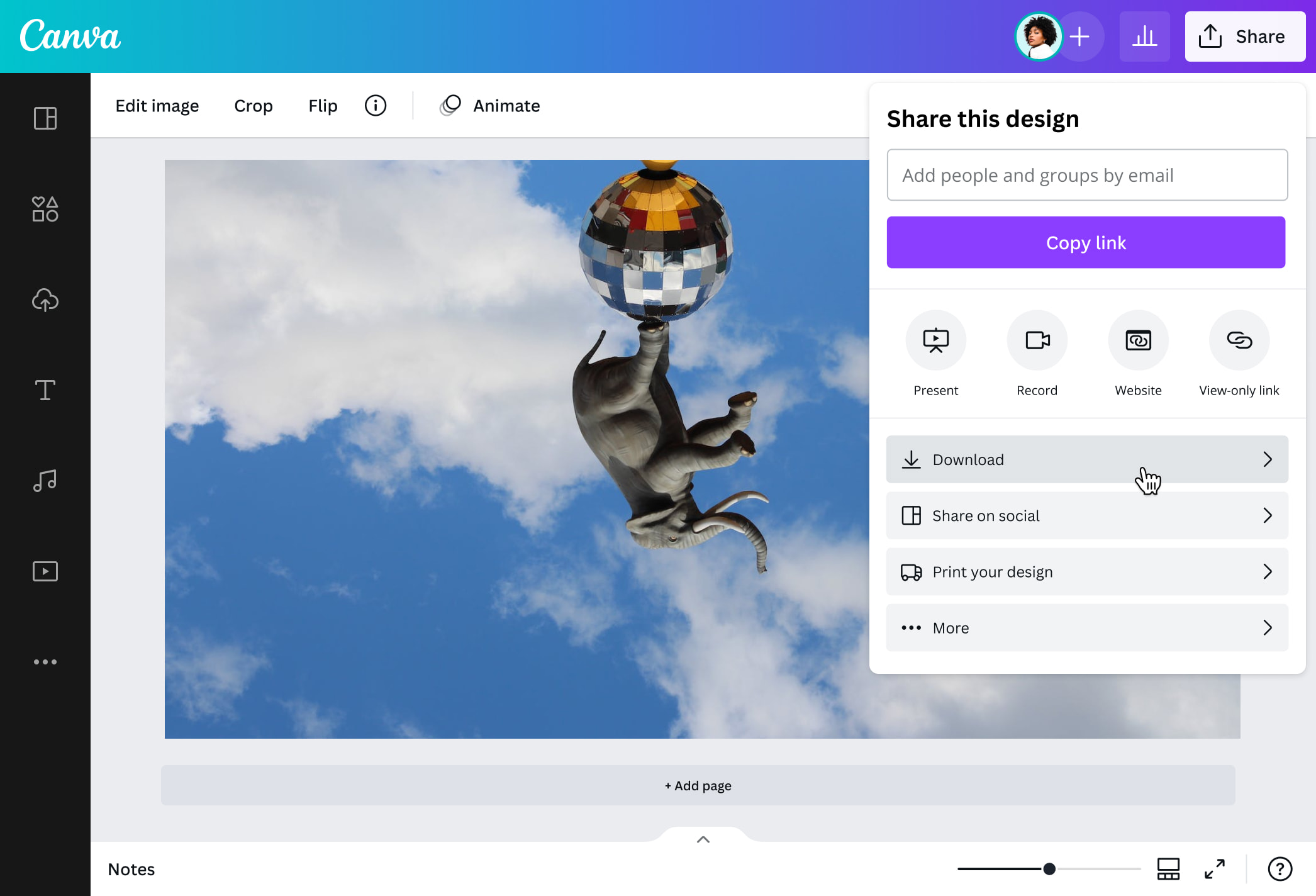 Afbeelding omdraaien: Roteer een afbeelding gratis online | Canva