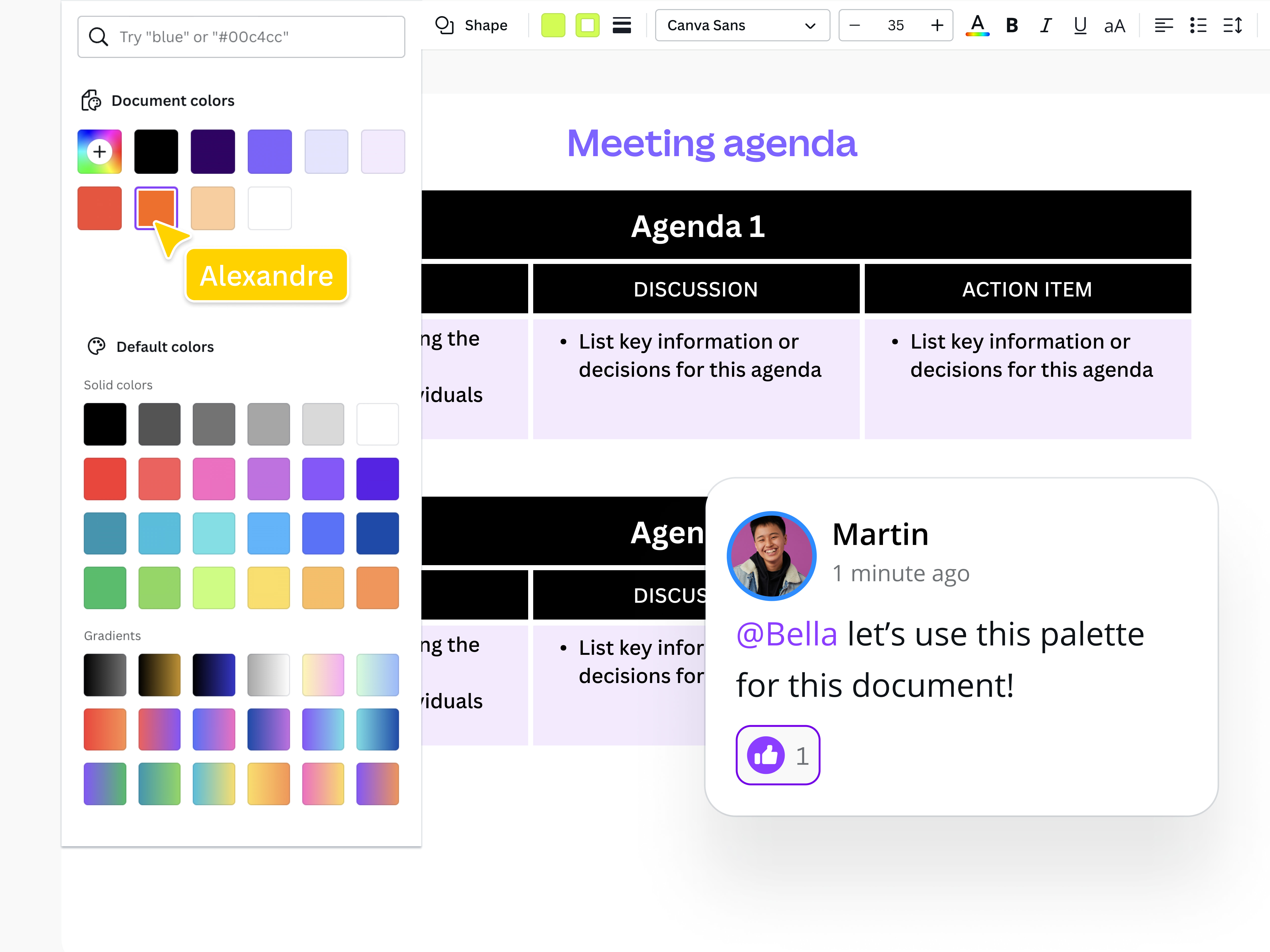 How to Write Meeting Minutes (With Templates & Tips) | Canva