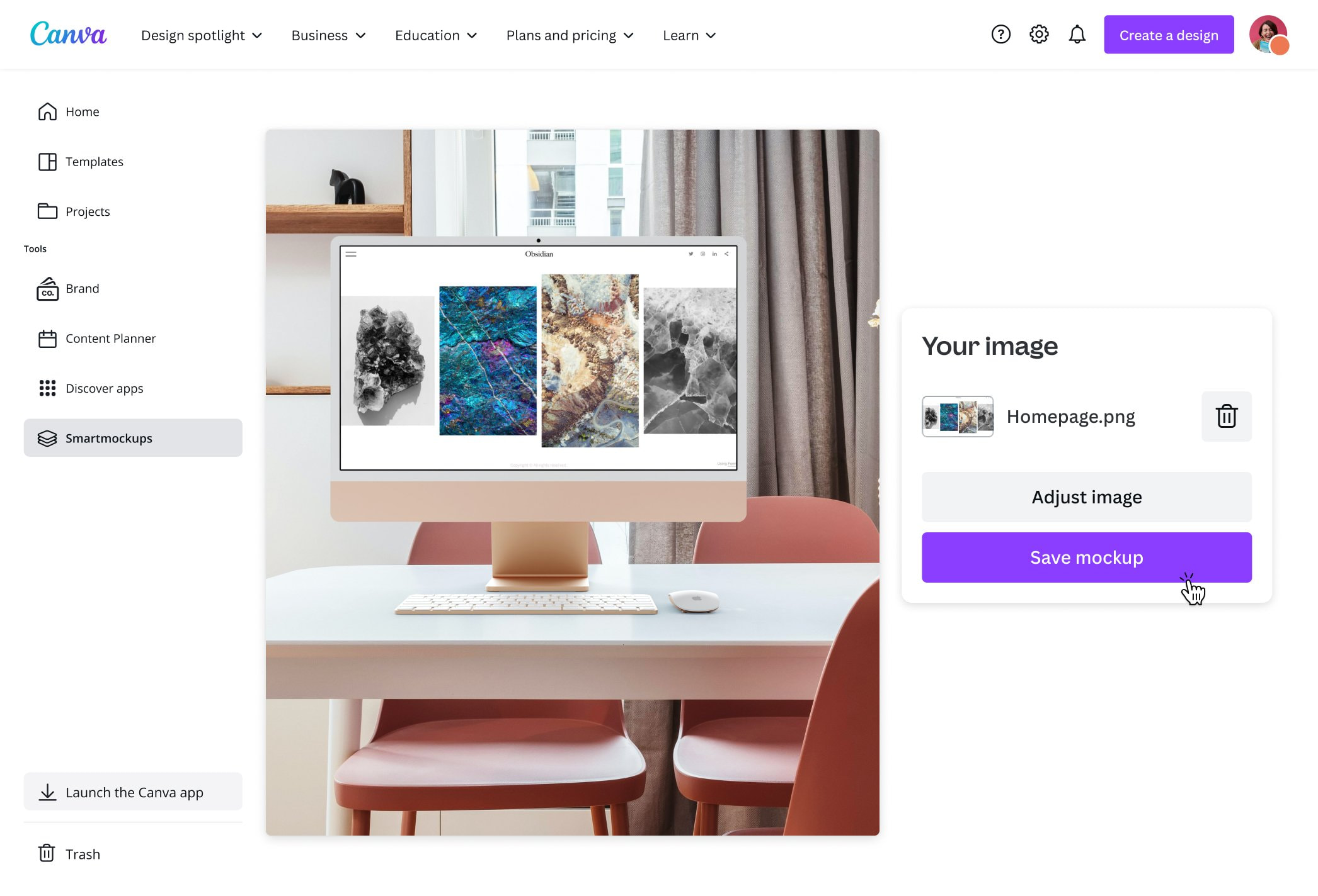 เครื่องมือออกแบบ Mockup ออนไลน์ฟรี | Canva