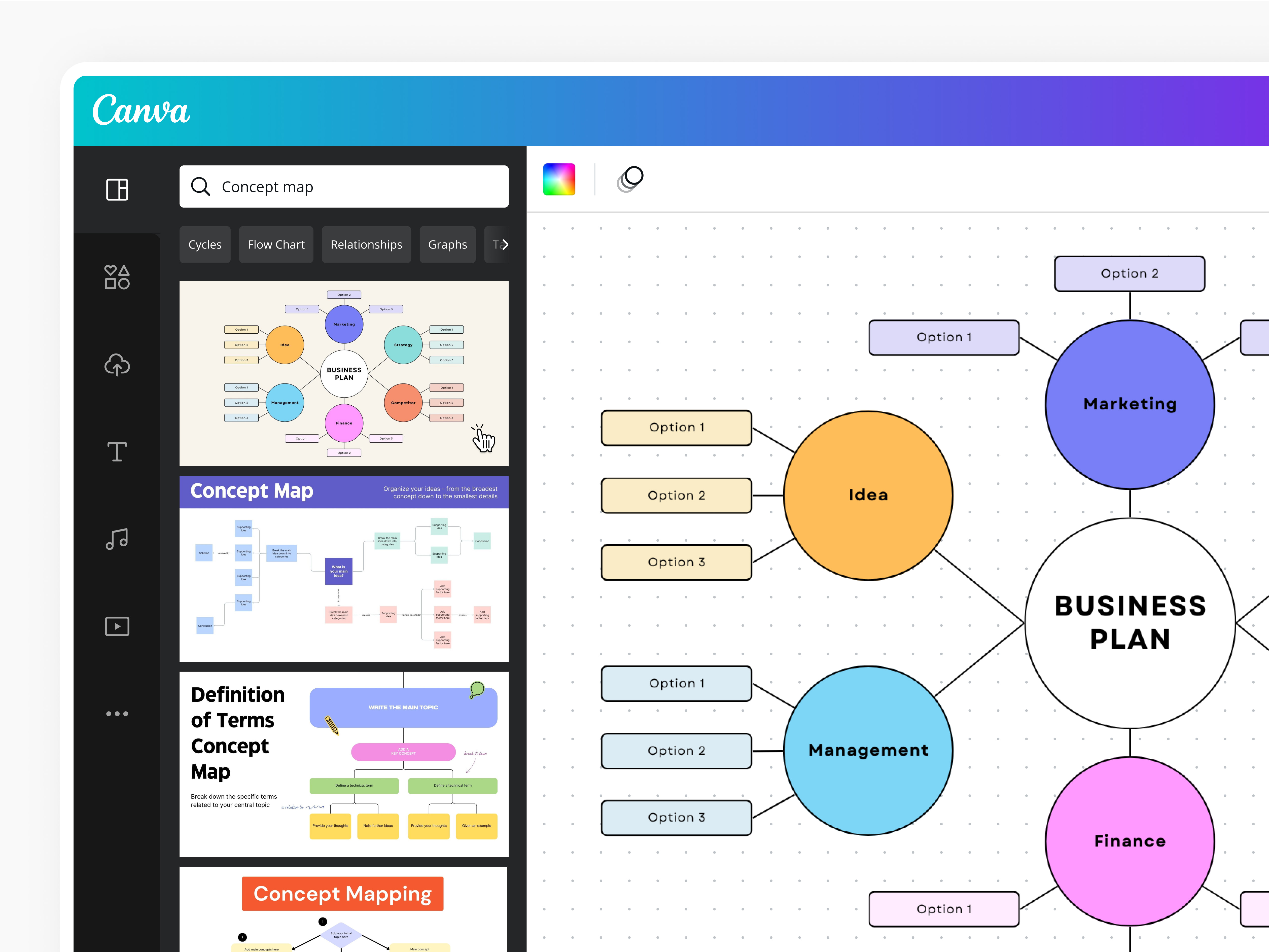 Create A Concept Map How to Examples Tips Canva 47 OFF