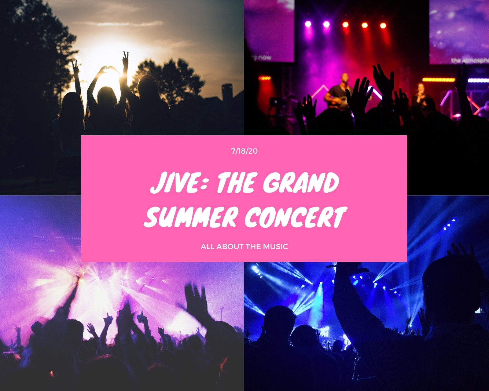 Create Your Own Music Photo Collage - Canva