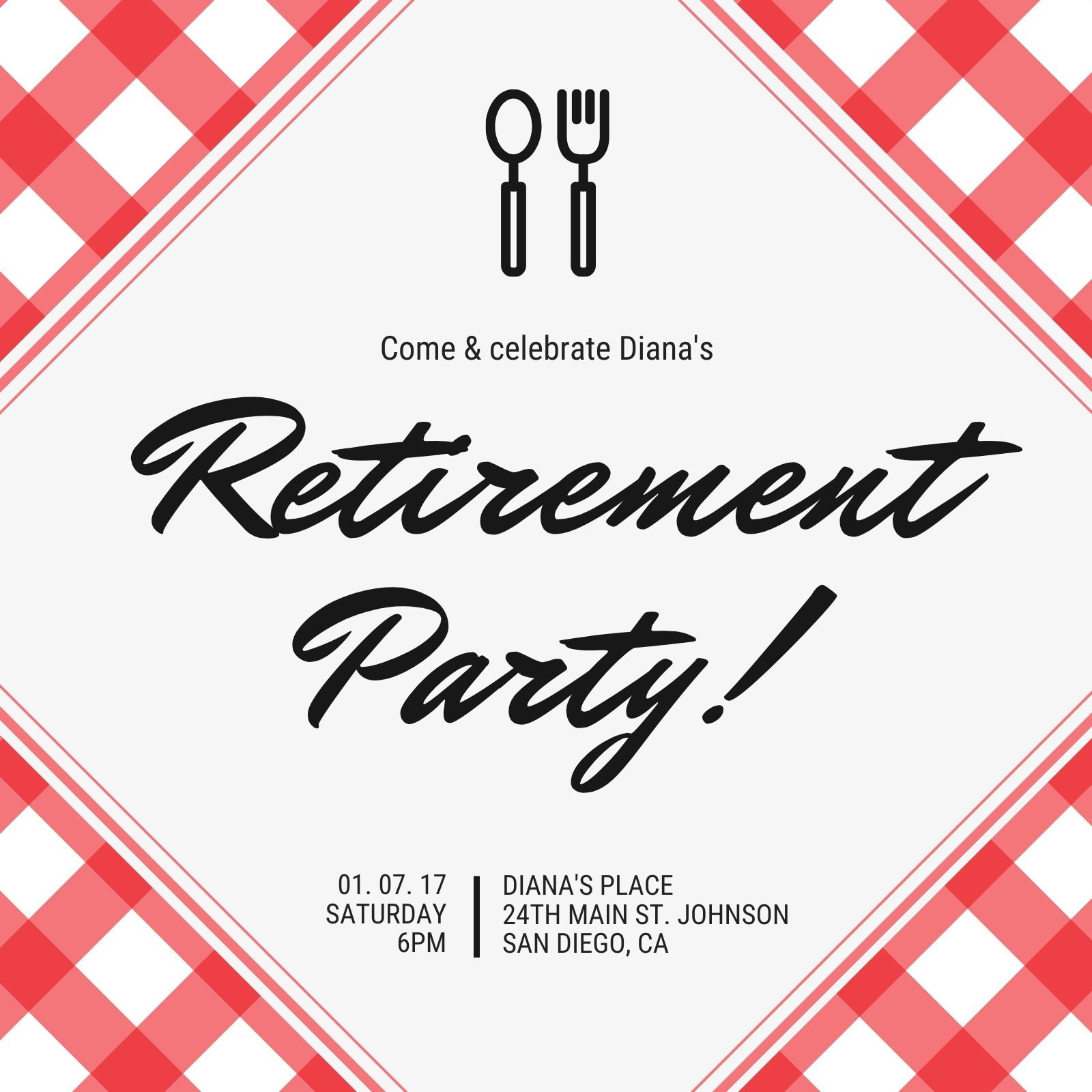 Retirement Party Invitations (With Layouts) - Canva