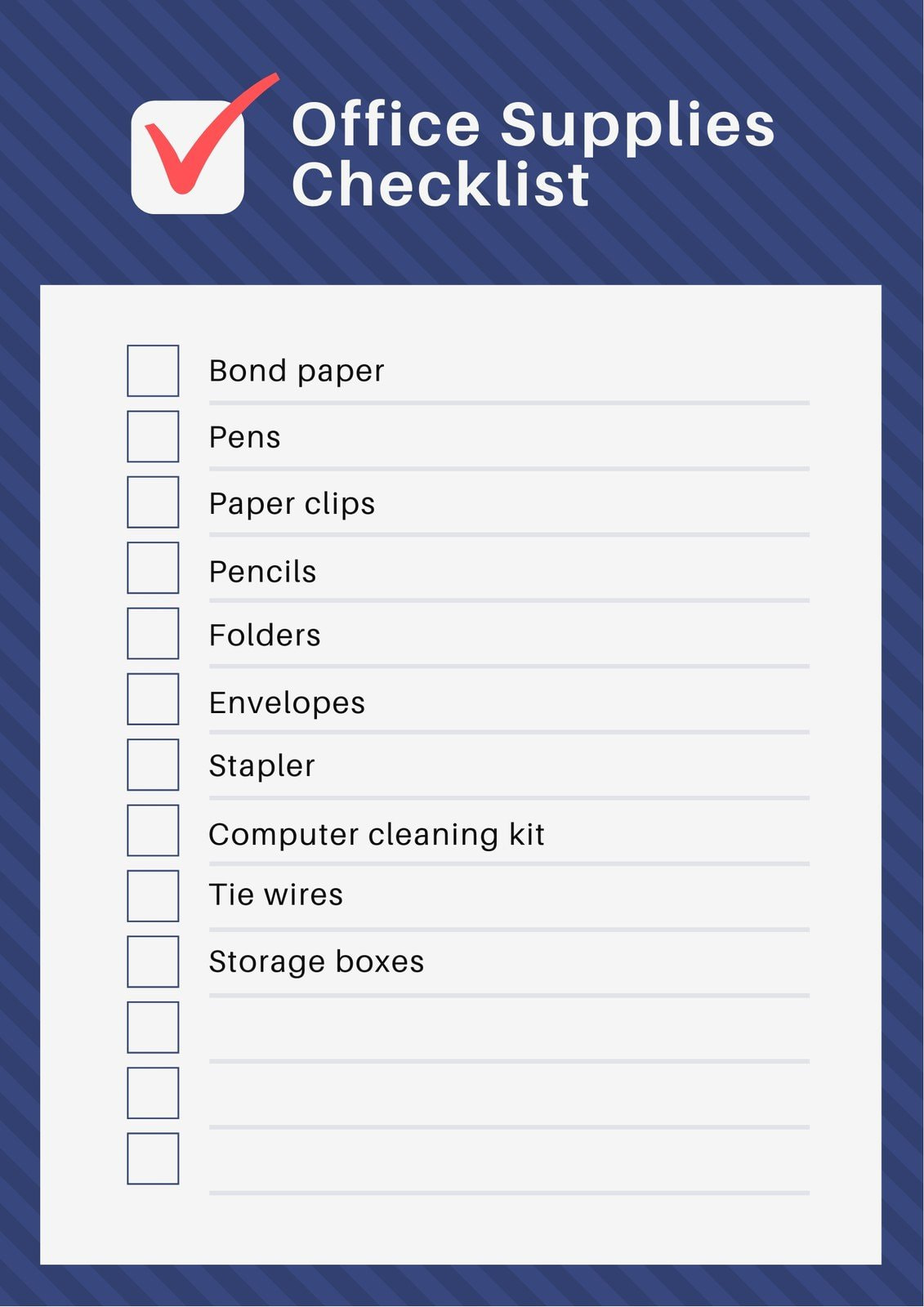 Free Checklist Maker - Create Checklists Online | Canva