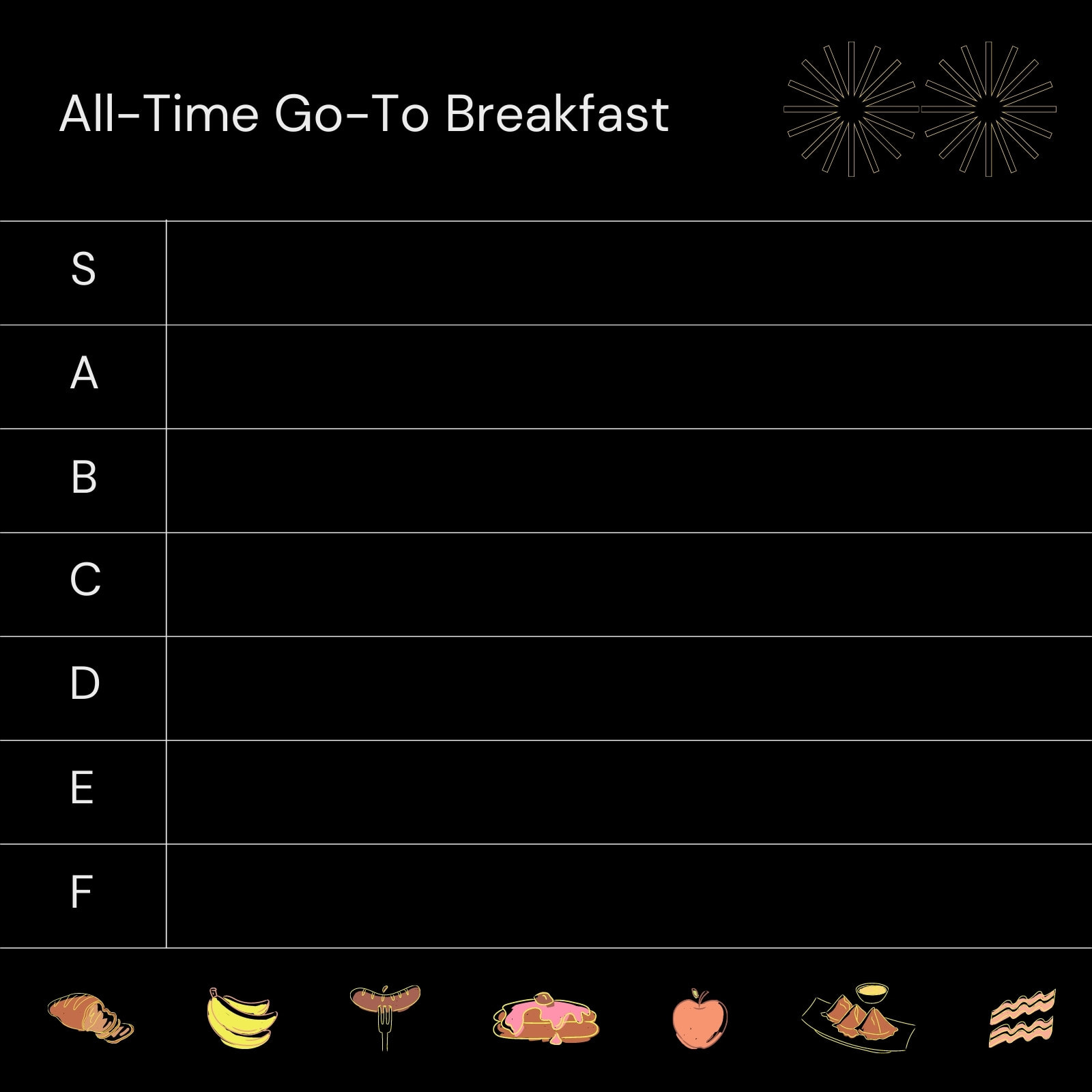 Free Tier List Maker: Make a tier list for anything | Canva