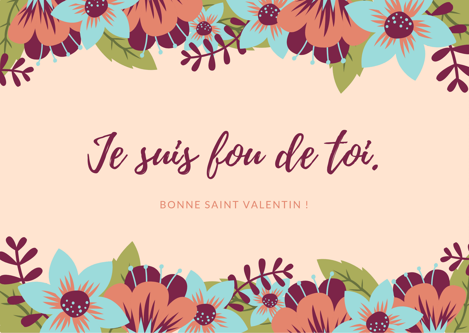 Créer une carte de Saint Valentin humouristique gratuite | Canva