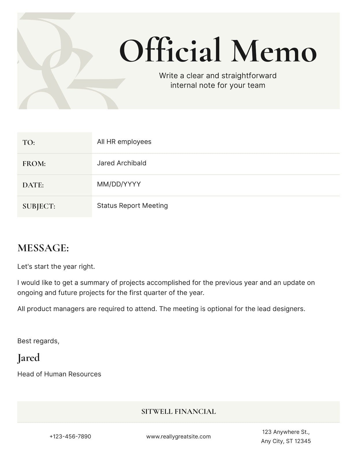 How to Write a Memo (Free Templates and Tips) | Canva