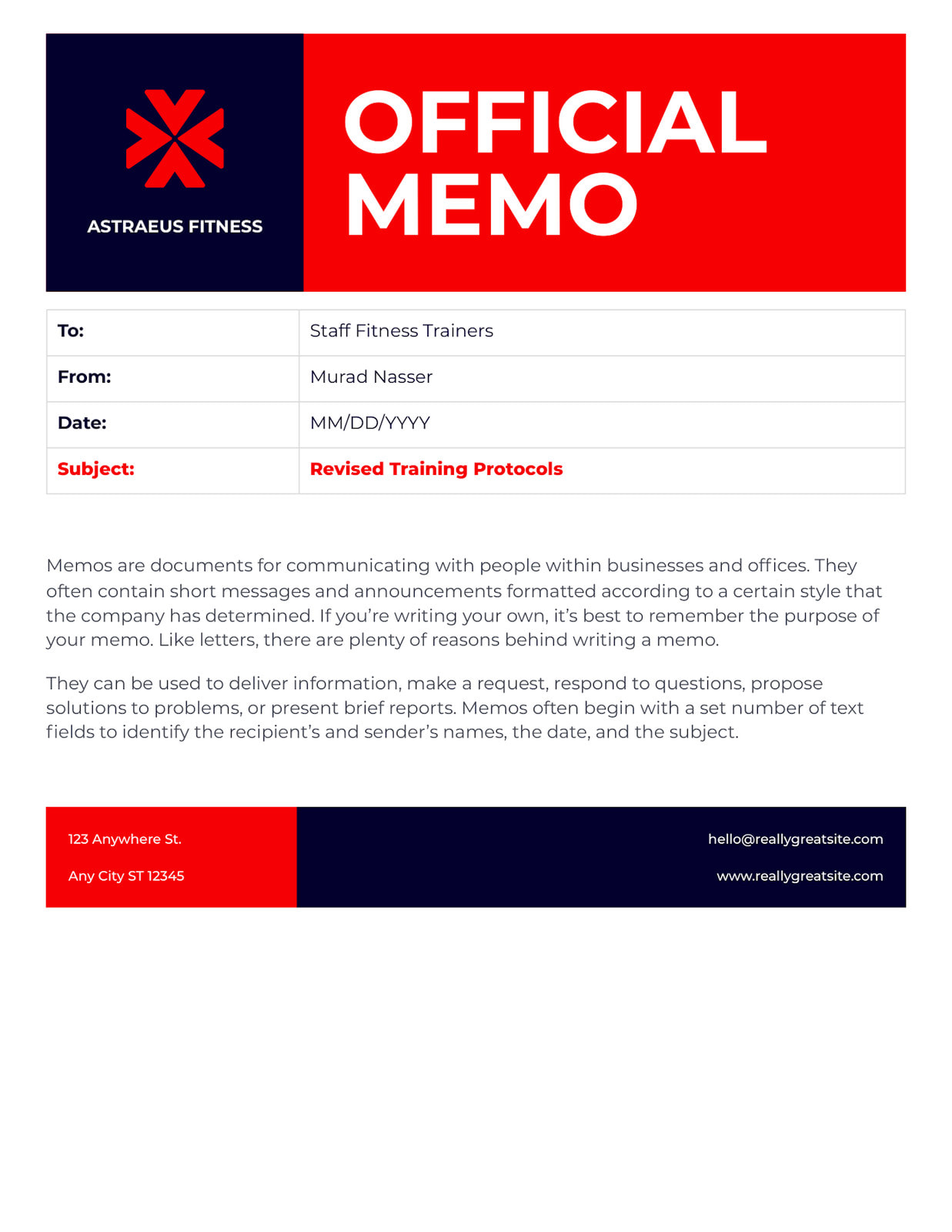 How to Write a Memo (Free Templates and Tips) | Canva