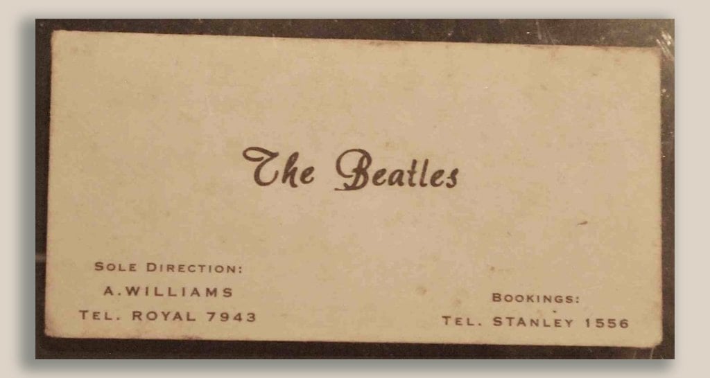 World's most famous people business cards