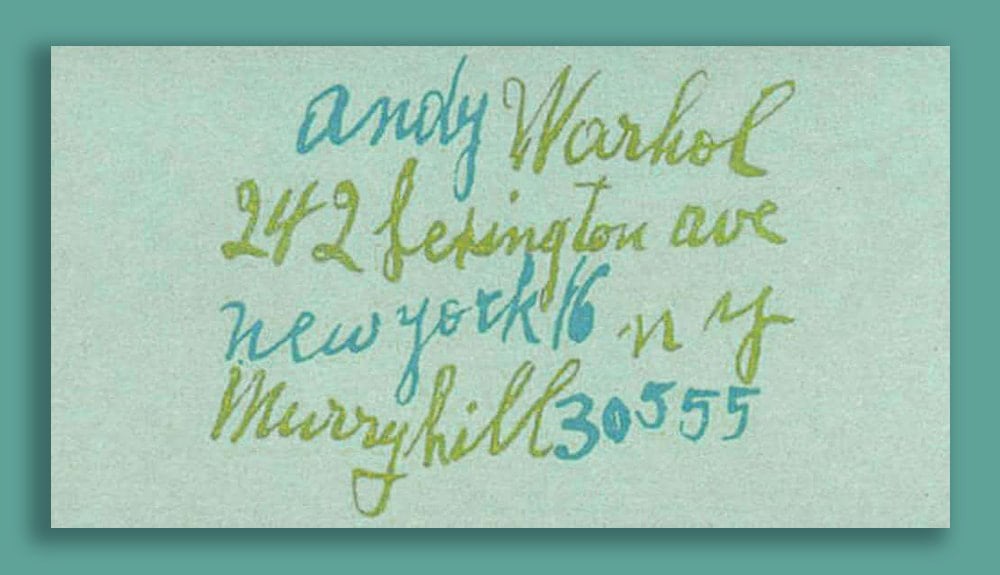 World's most famous people business cards