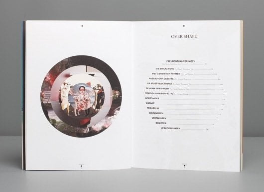 Index Page Layout Design