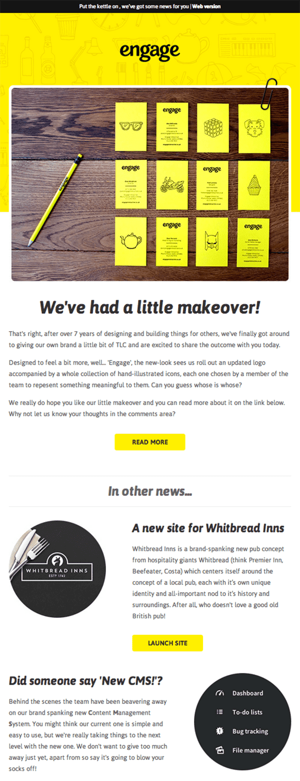 How to create beautiful newsletters