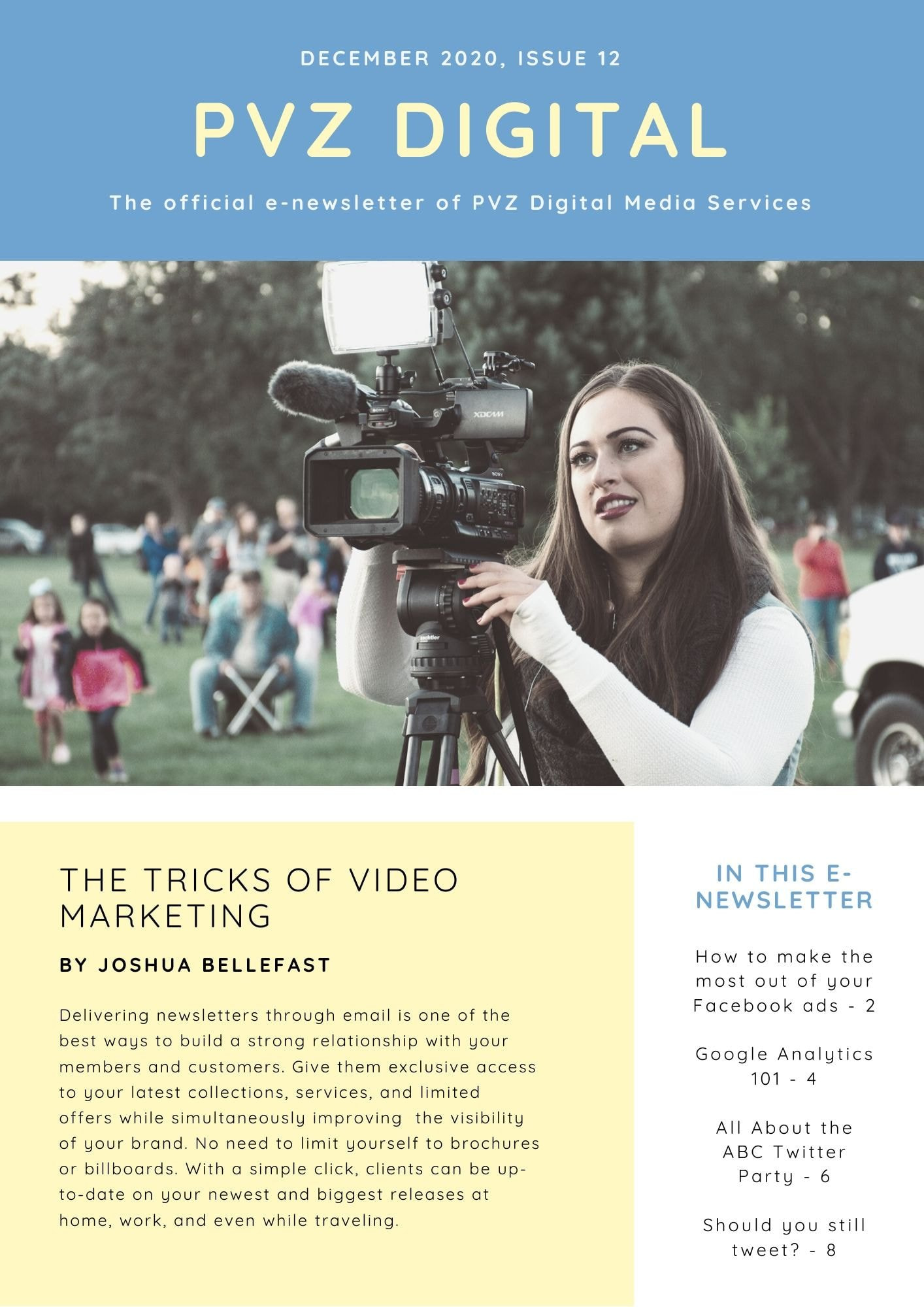 How to create beautiful newsletters