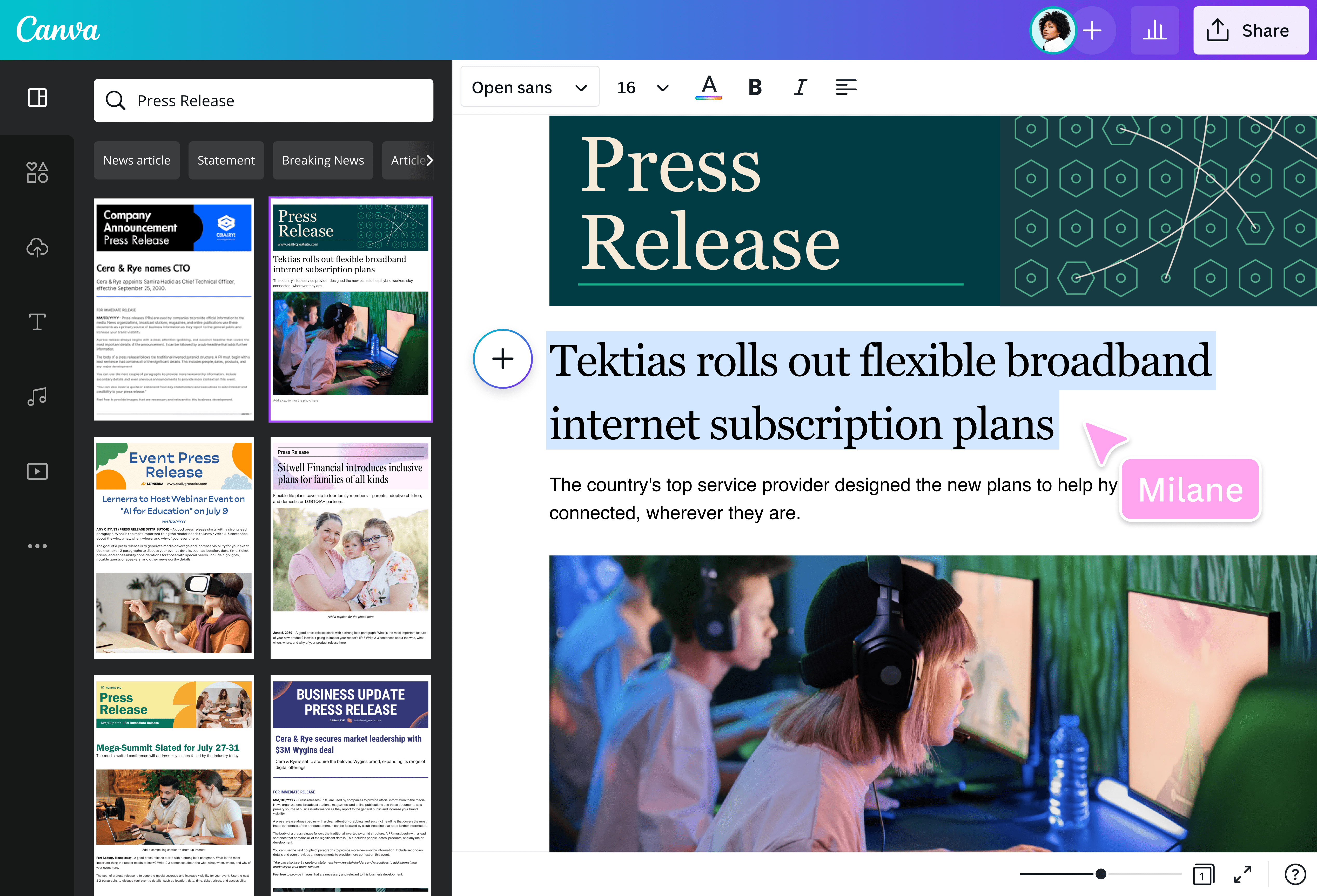 How to Make a Press Release (Examples and Tips) | Canva